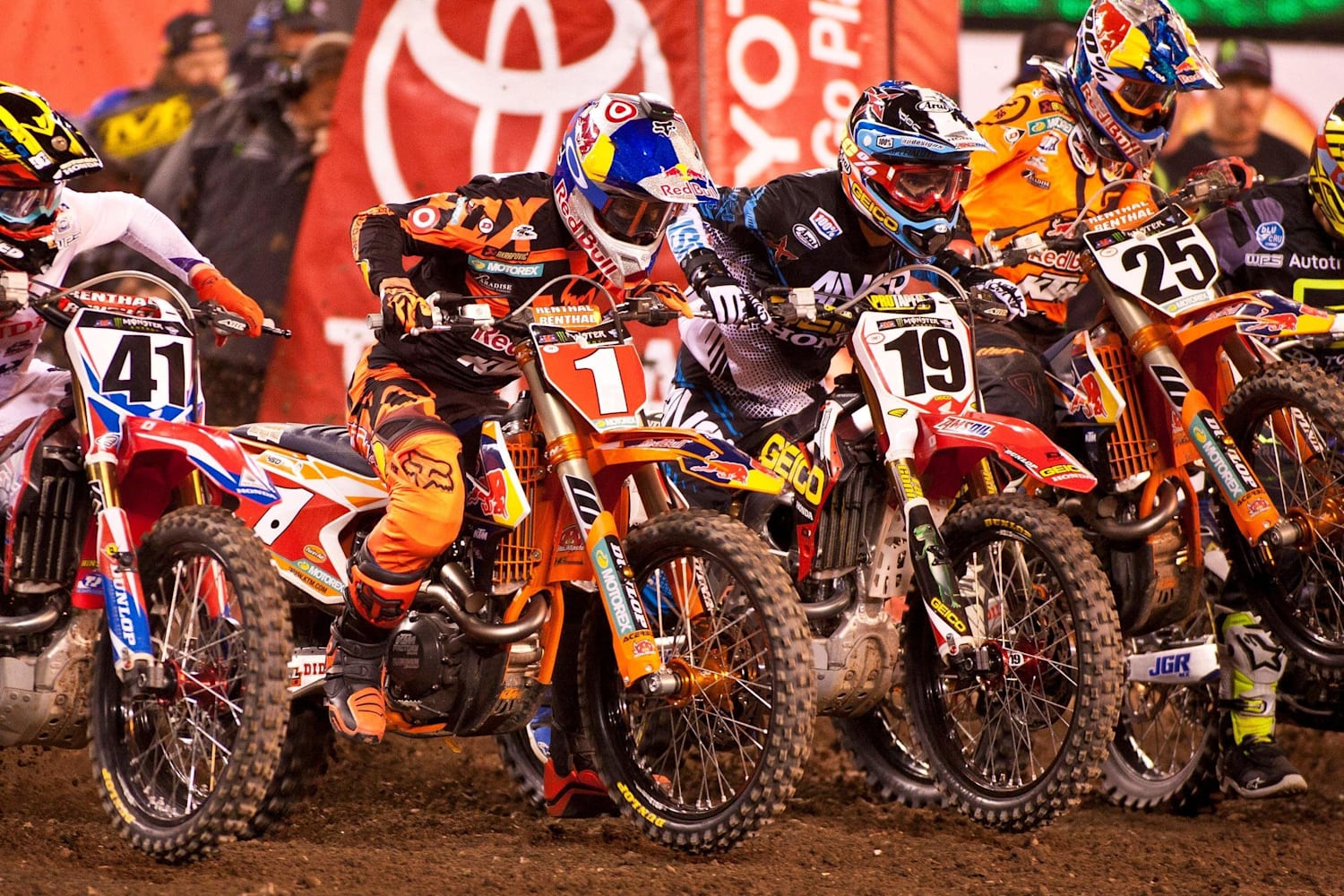 The Top 10 Supercross Riders in 2017 | Red Bull