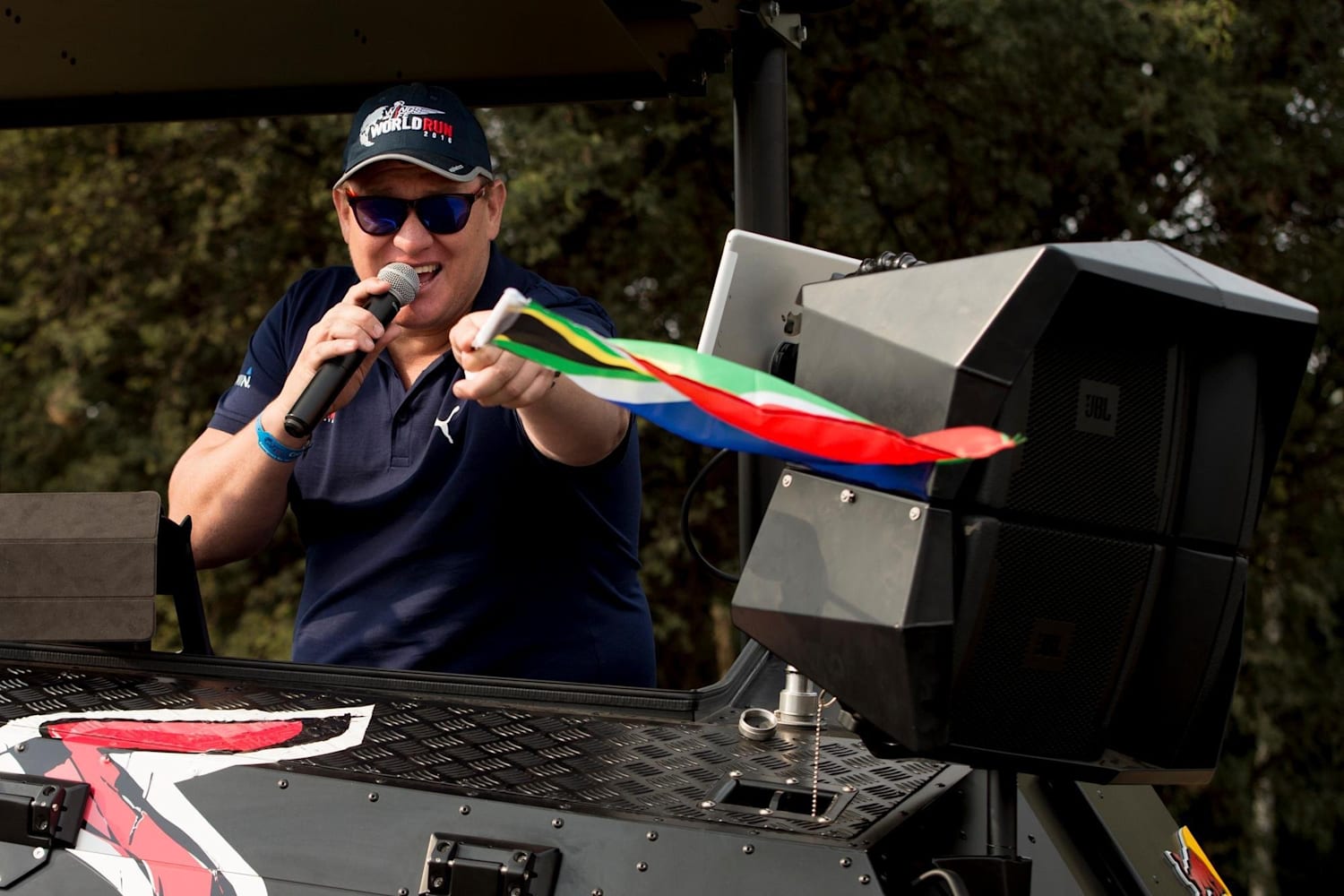 Max Cluer UCI BMX World Championship commentator