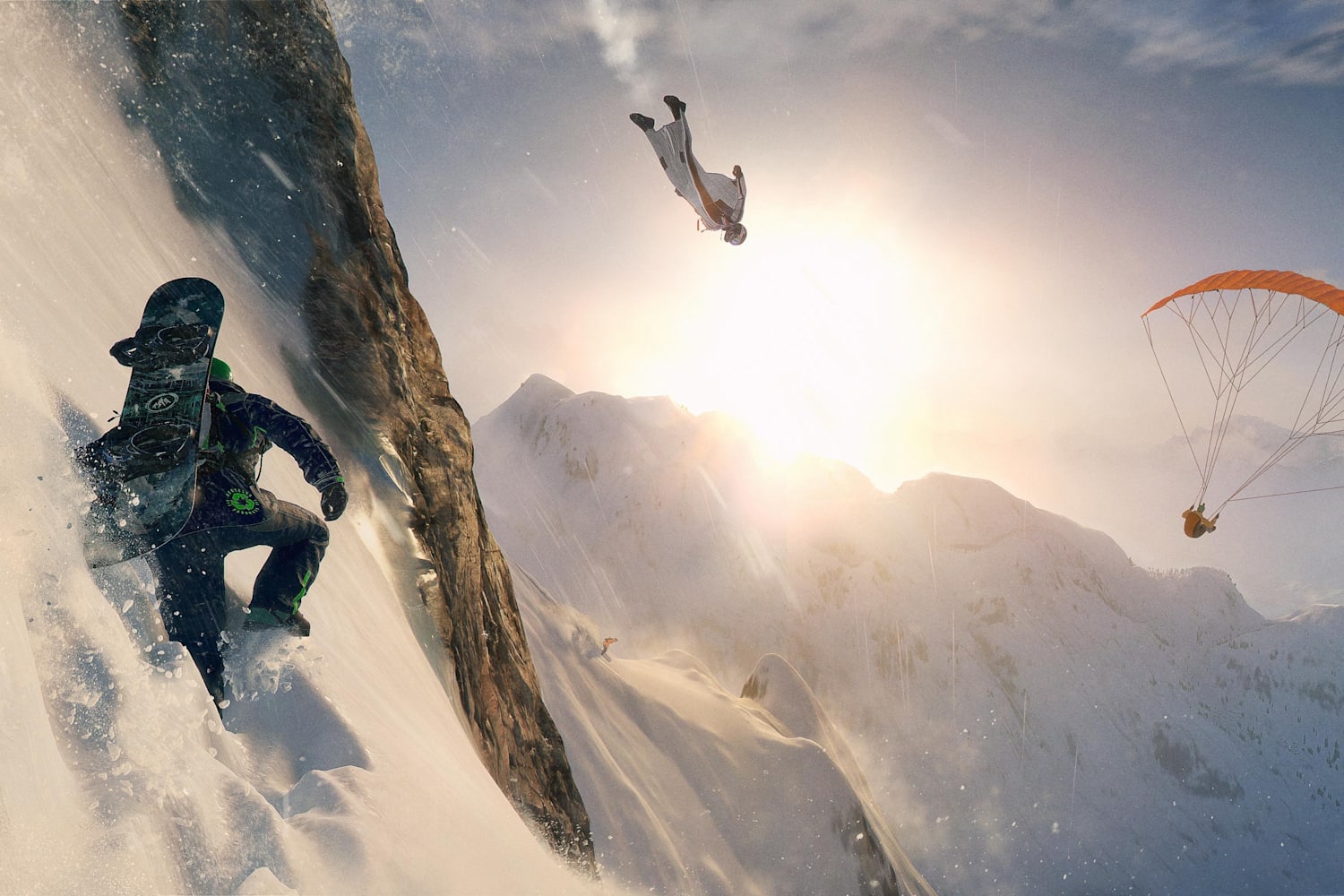 Steep : Le jeu vidéo qui vous rend accro au freeride