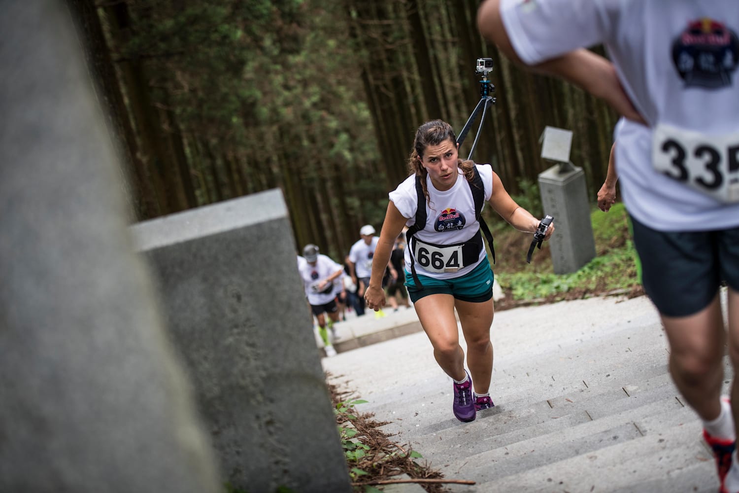 Red Bull Haku Ryu Sou 3,333 stairs race POV video