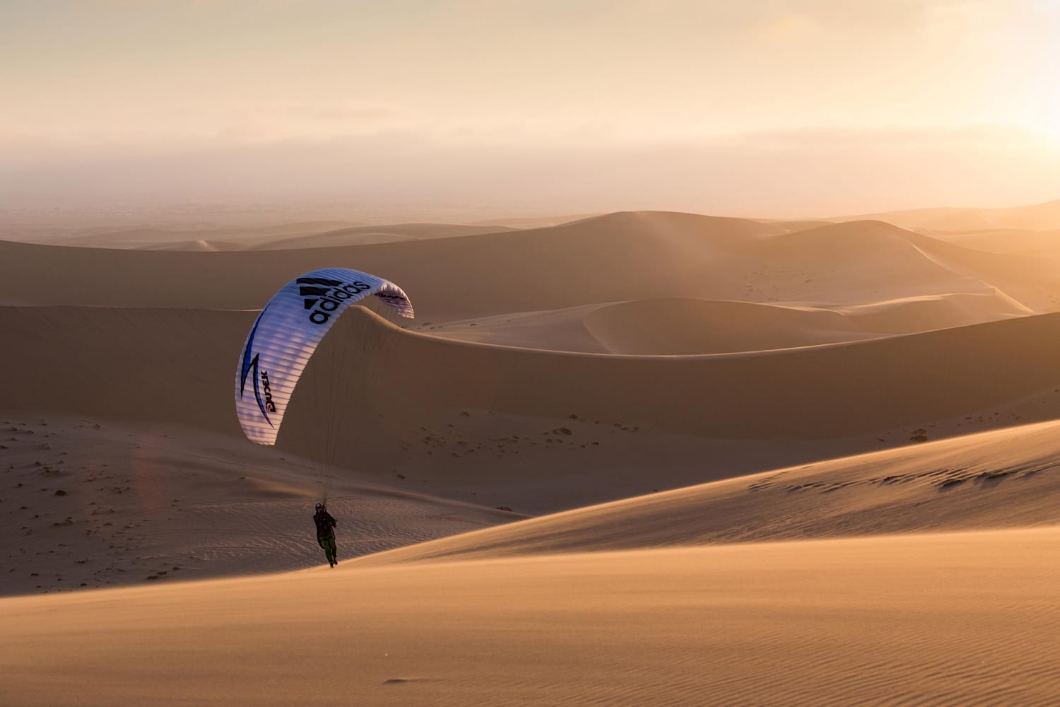 Paragliding over the desert in Namibia | Red Bull