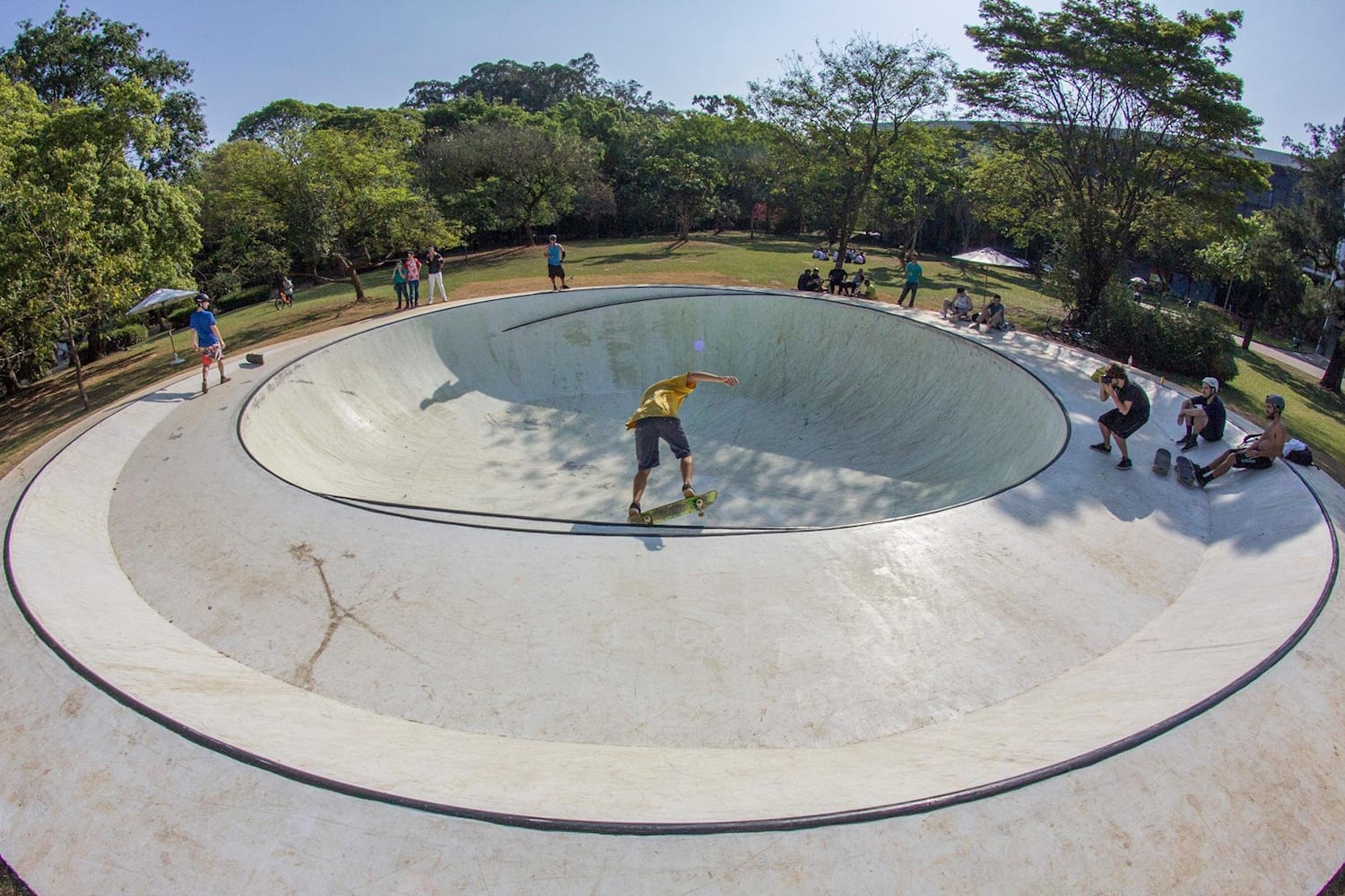 Conheça o bowl que é obra de arte no Parque Ibirapuera