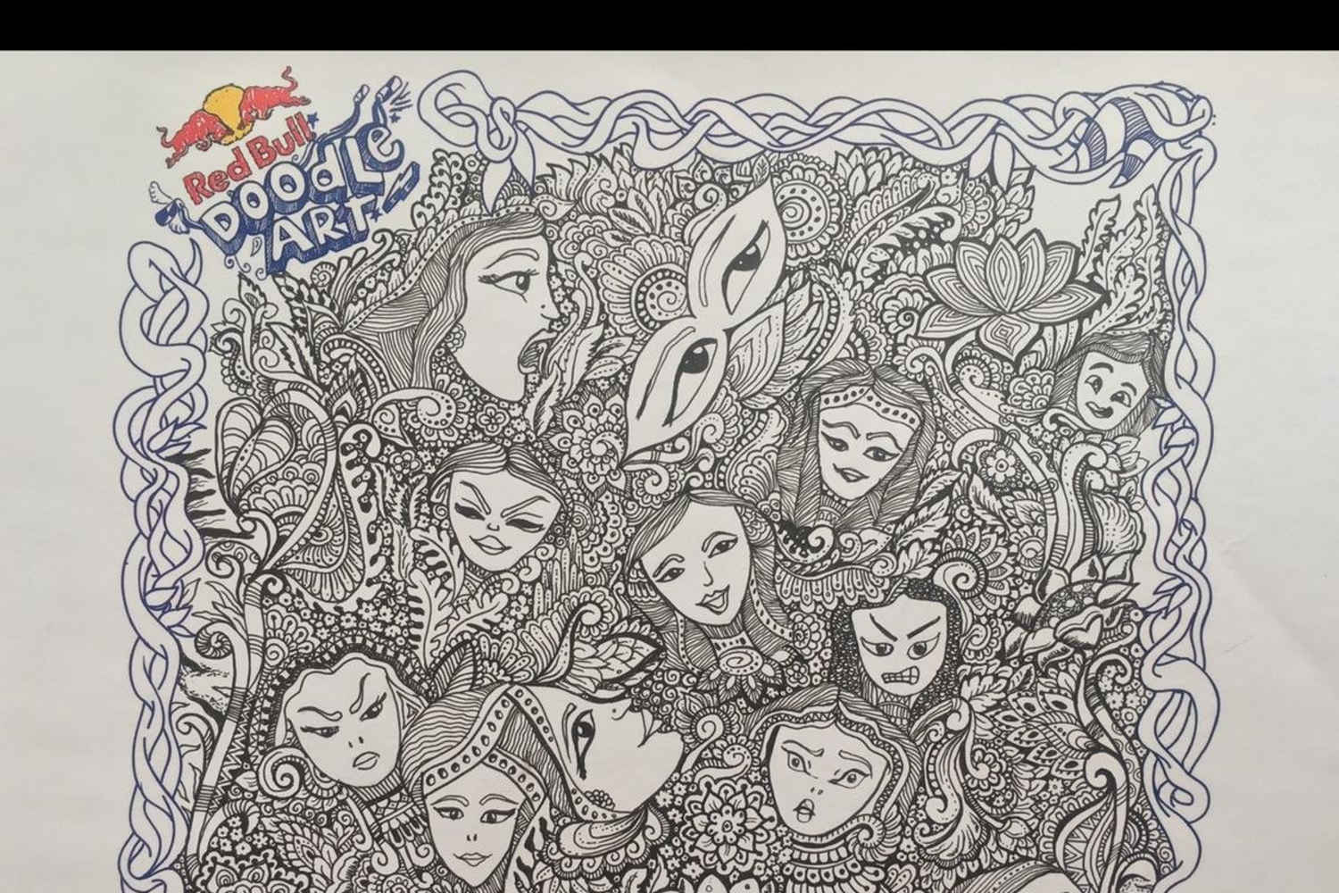 Inspiring doodles from Red Bull Doodle Art India 2017