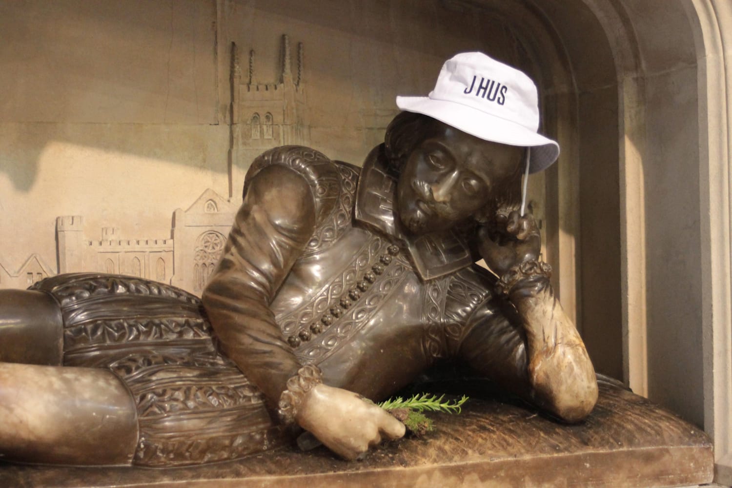 J Hus' hat takes a tour of London