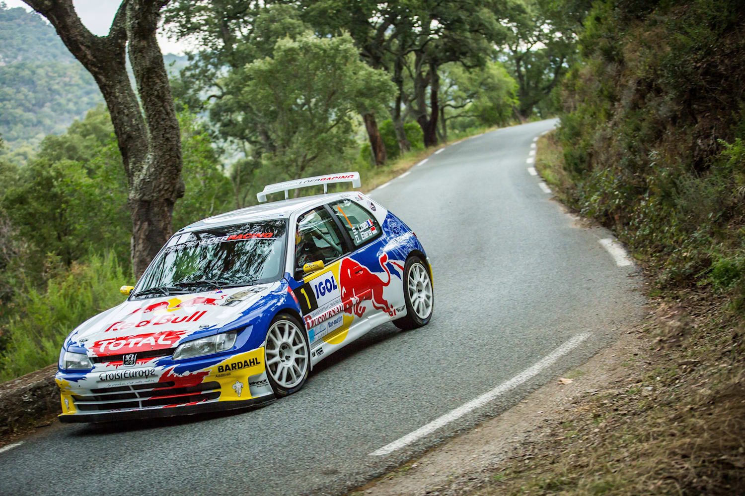 Sébastien Loeb et la mythique Peugeot 306 Maxi - Rallye