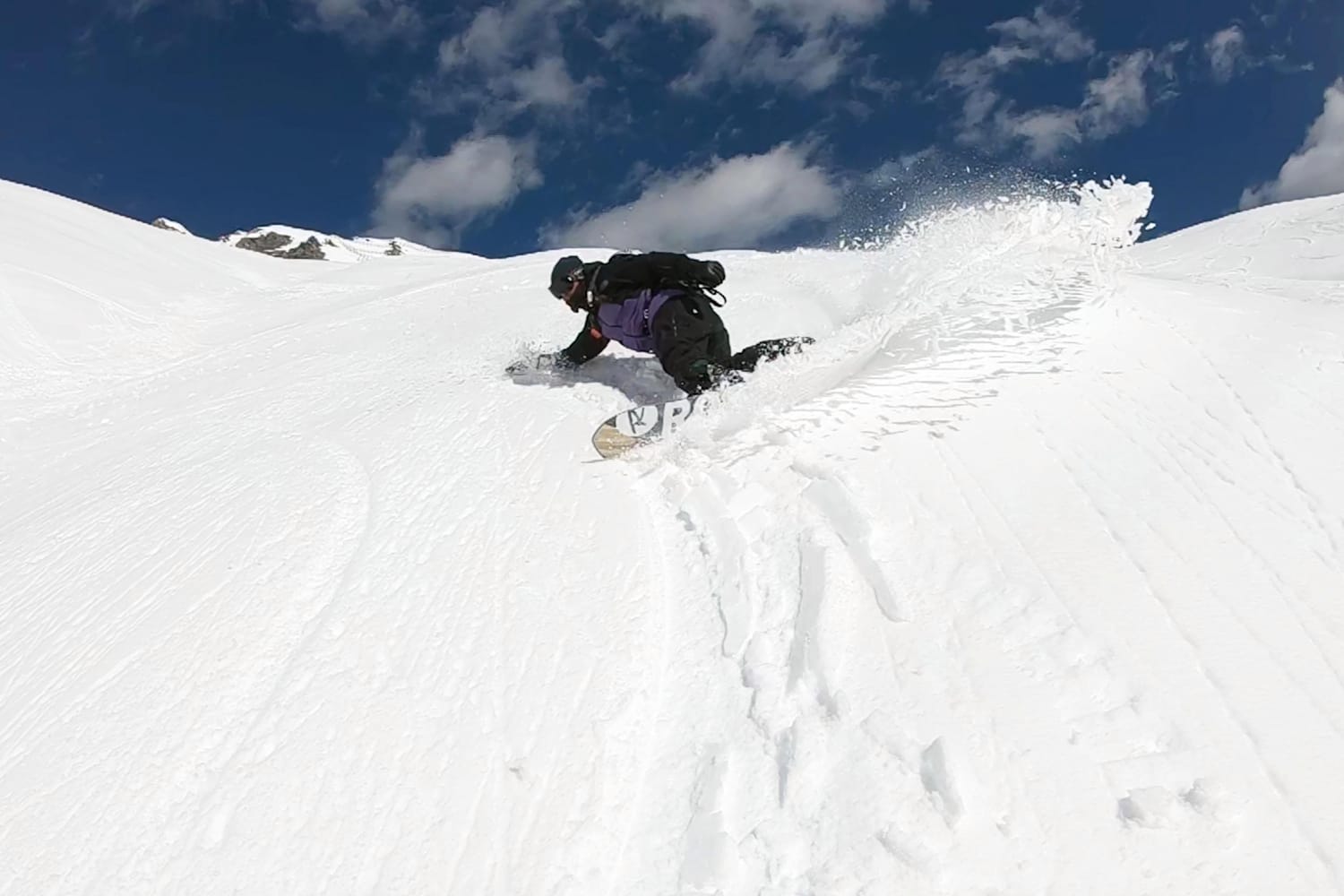 Le virage frontside en snowboard avec Xavier De Le Rue
