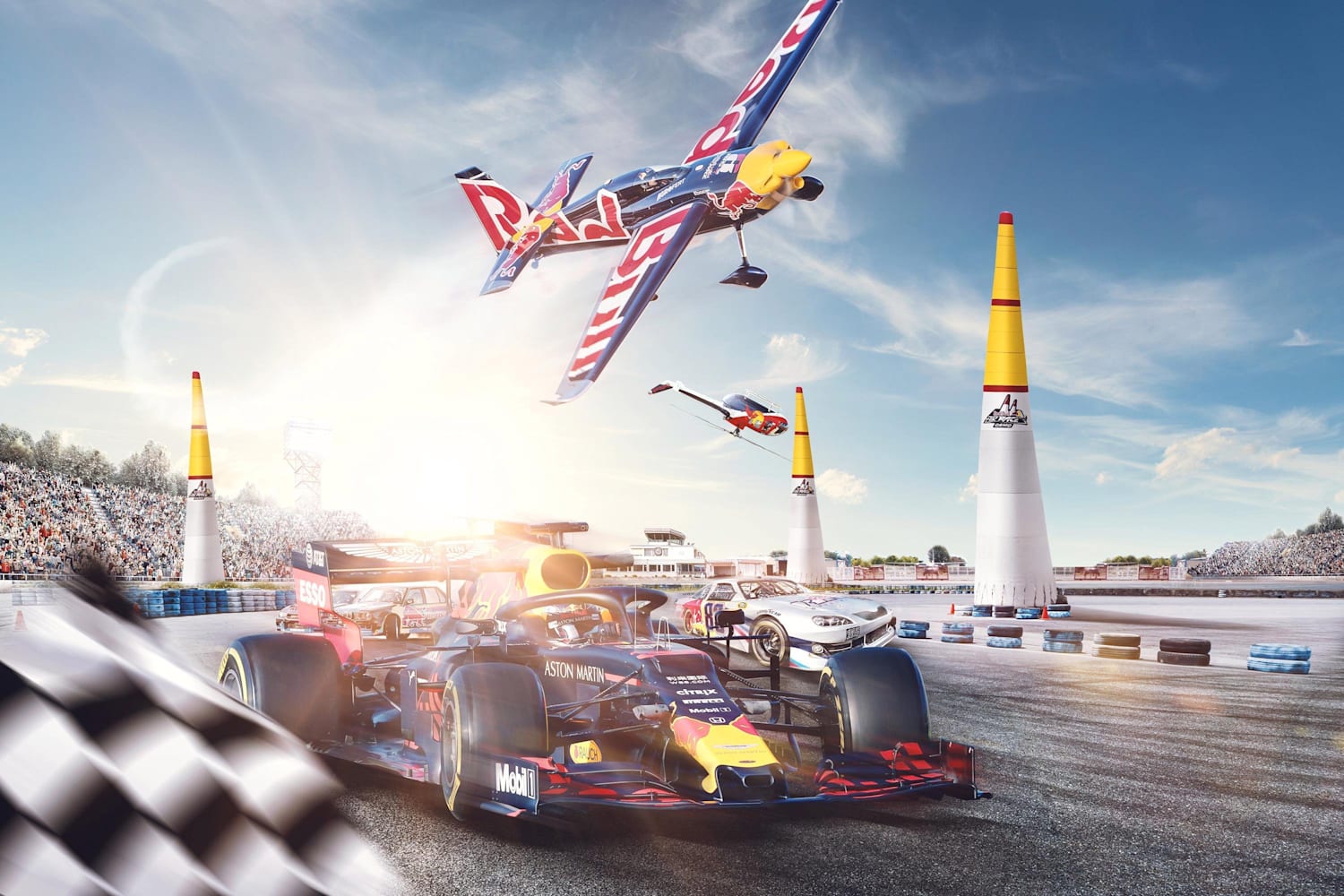 Line-Up Red Bull Race Day in Grenchen