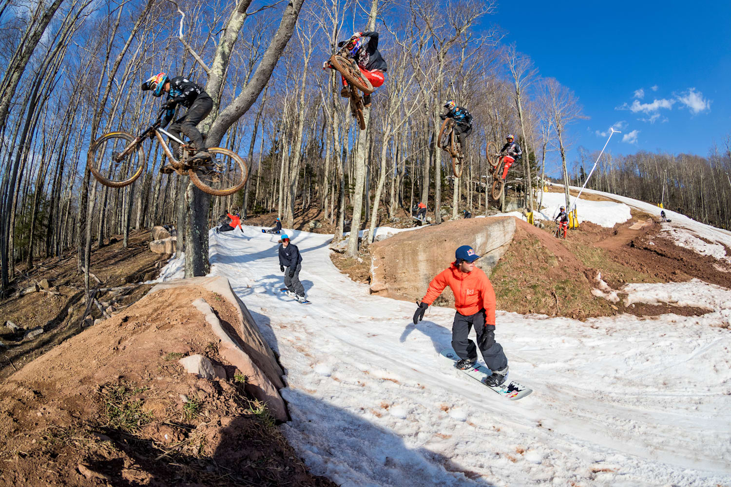 스노보드와 MTB를 한곳에서 즐기다