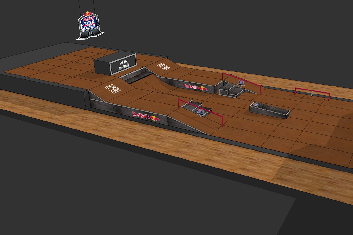 Red Bull Skate Apolo Stages: Skatepark