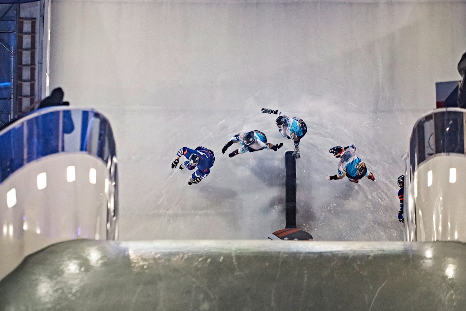 Inside Ice Cross Downhill