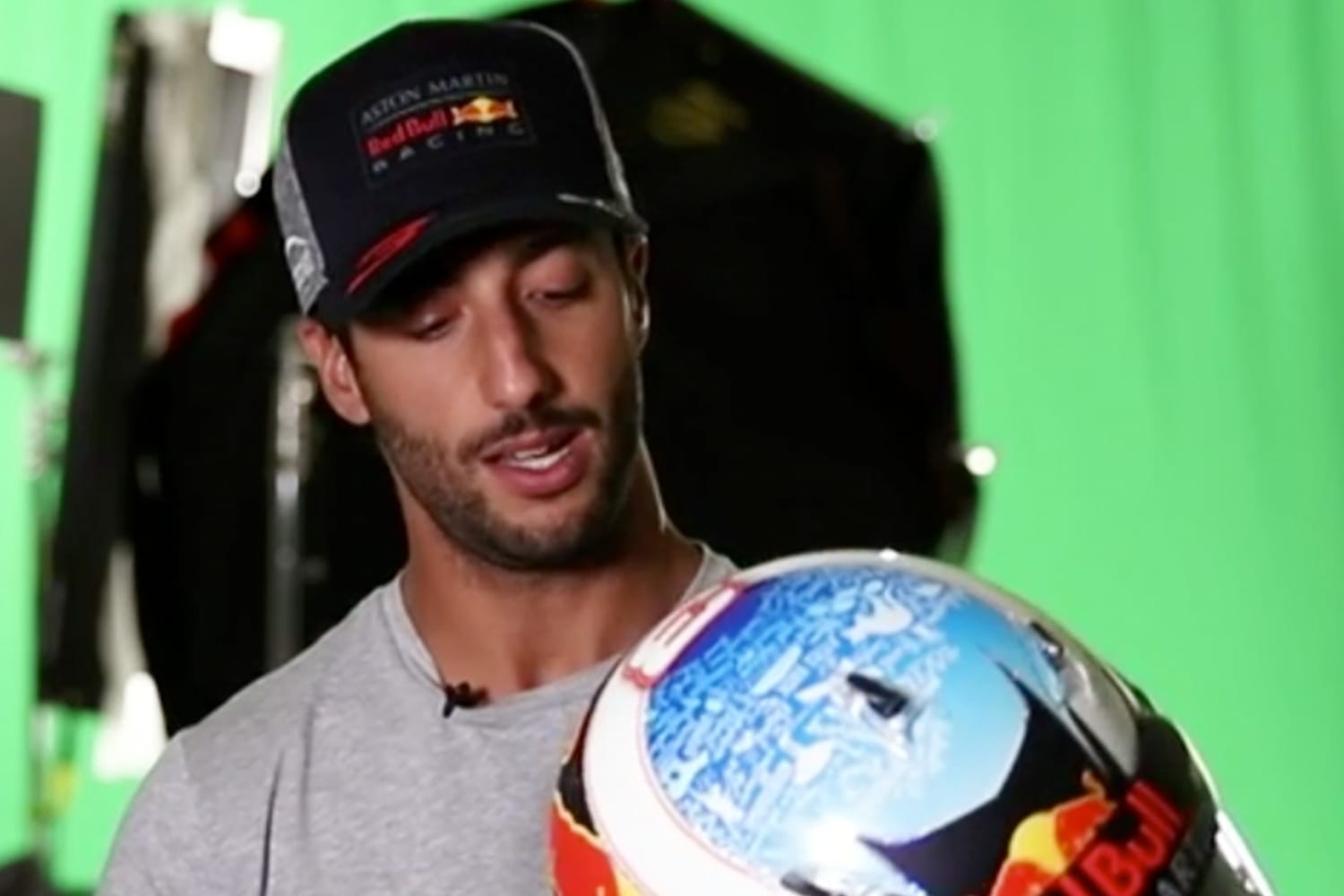Daniel Ricciardo's 2018 helmet