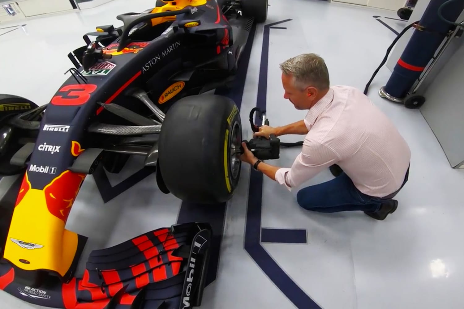 F1: Red Bull Racing Factory – behind the scenes video