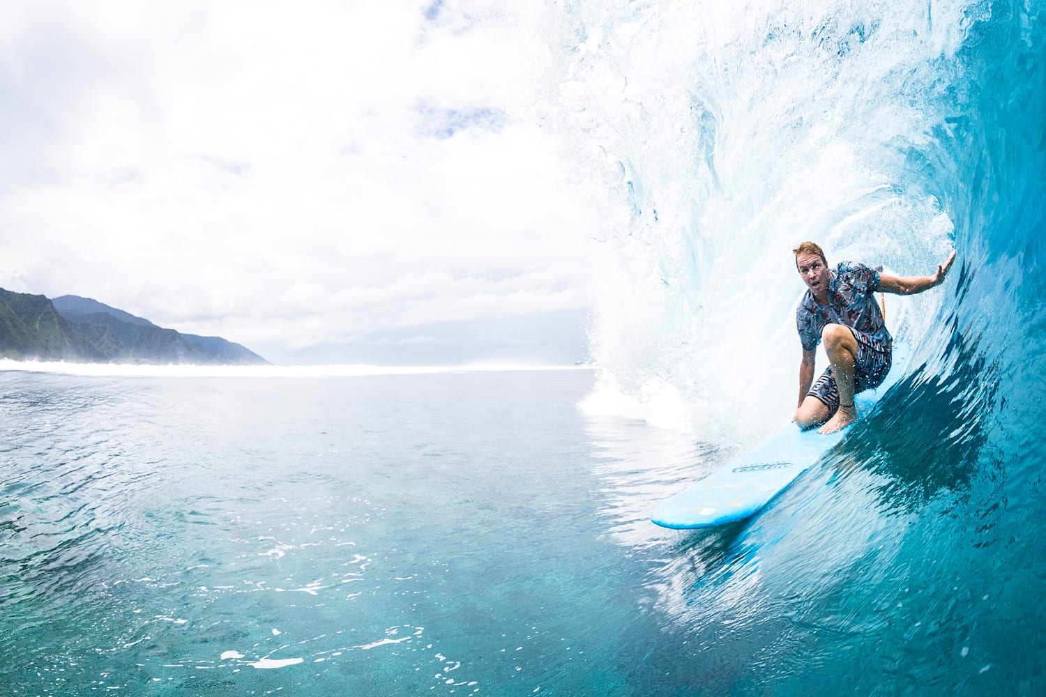 High jinks in Teahupo'o