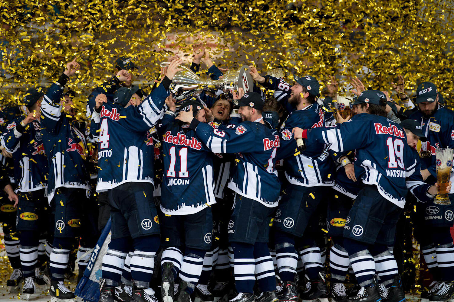 Breaking the Ice: Red Bull München ice hockey team
