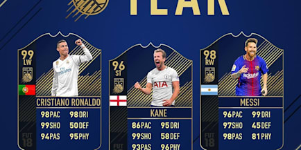 FIFA 18 Team Of The Year: Who is in the TOTY XI?