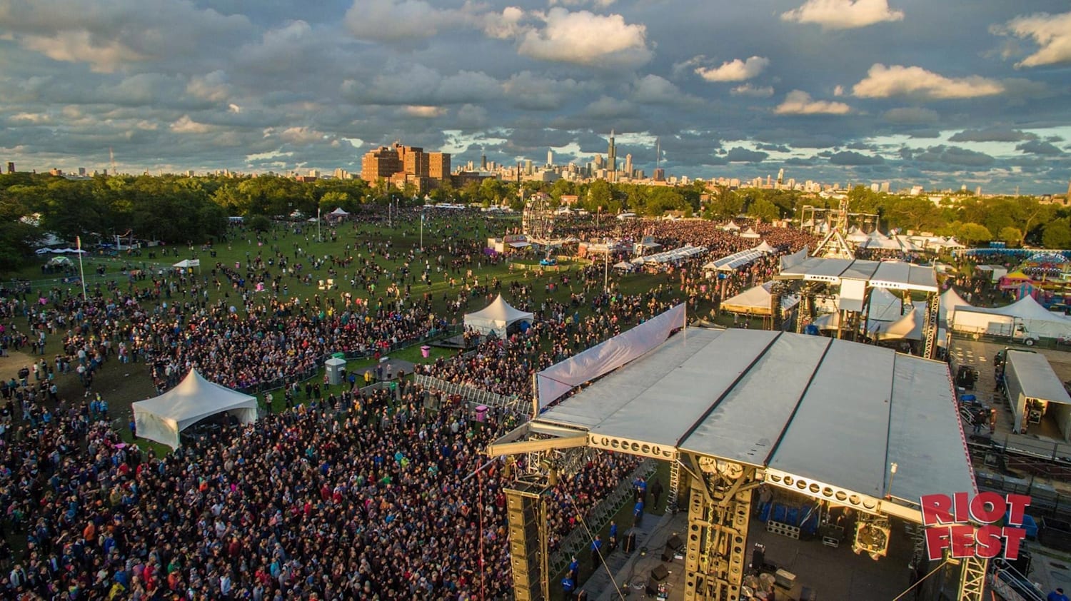 Riot Fest Crowd