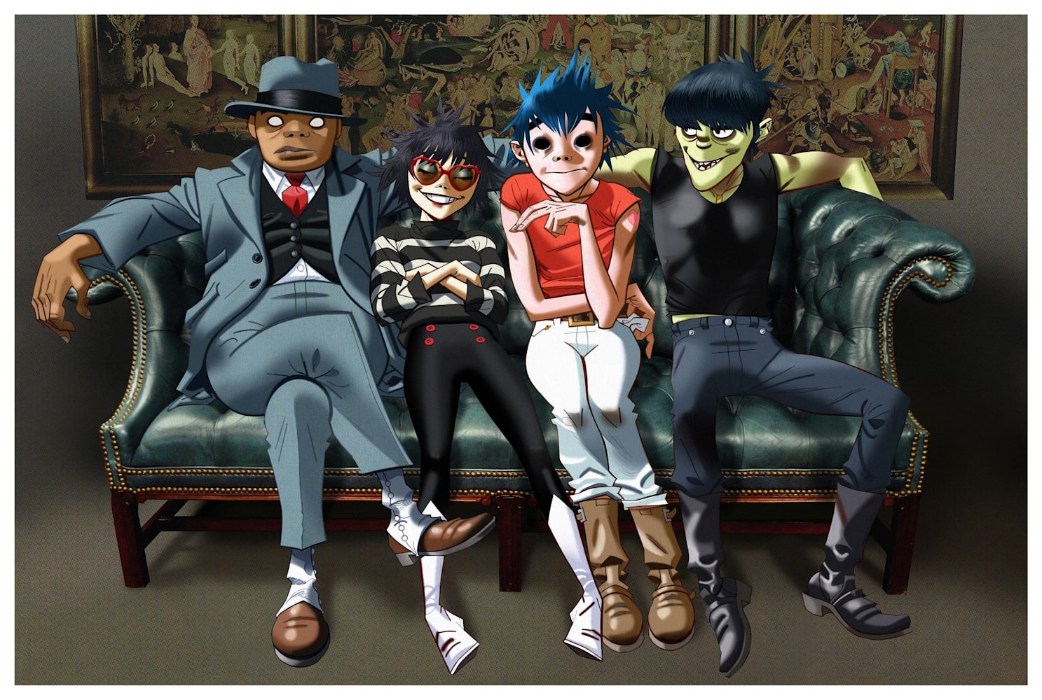 2d gorillaz weight