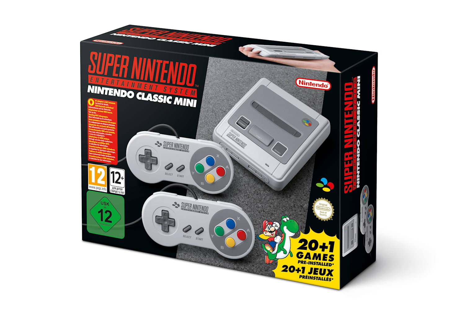 What games are on the mini nintendo store