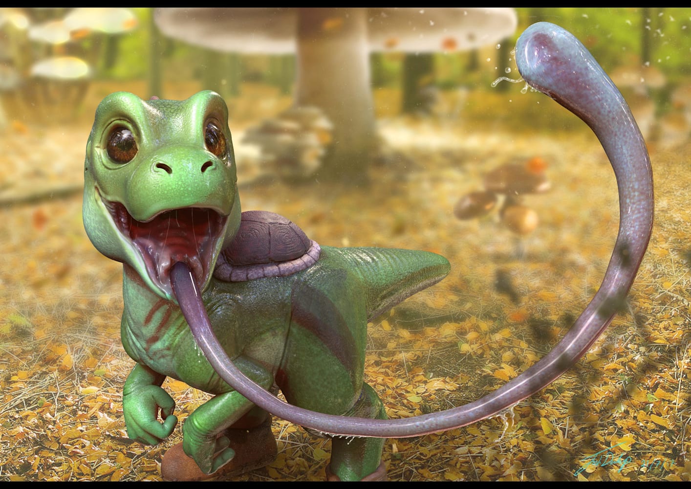 how to draw realistic yoshi