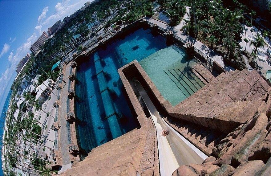 Worlds Scariest Water Slide World's Tallest Water Slide Will Make You