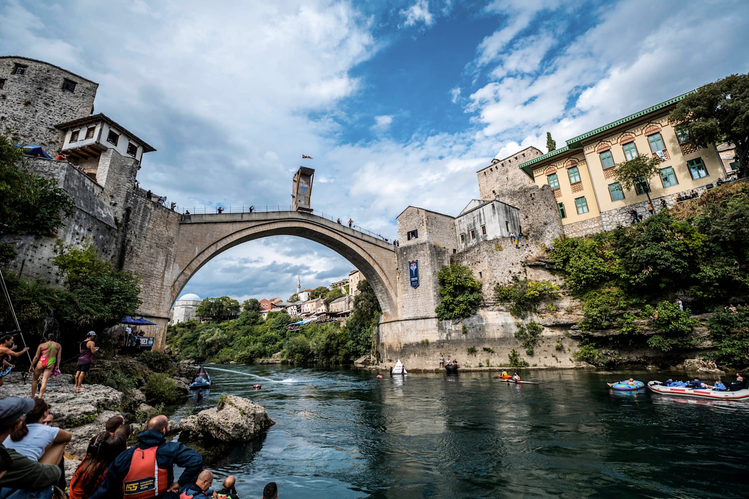 Mostar Bridge Diving Mostar's Youngest Diver Honours Centuries Of
