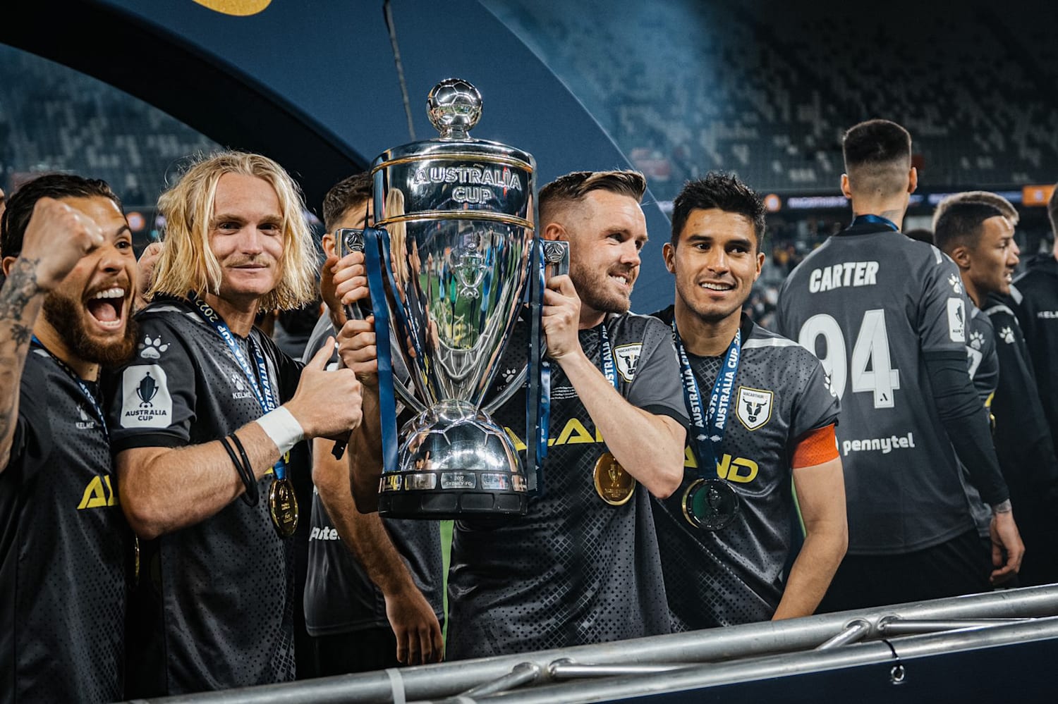 australian championship trophy soccer