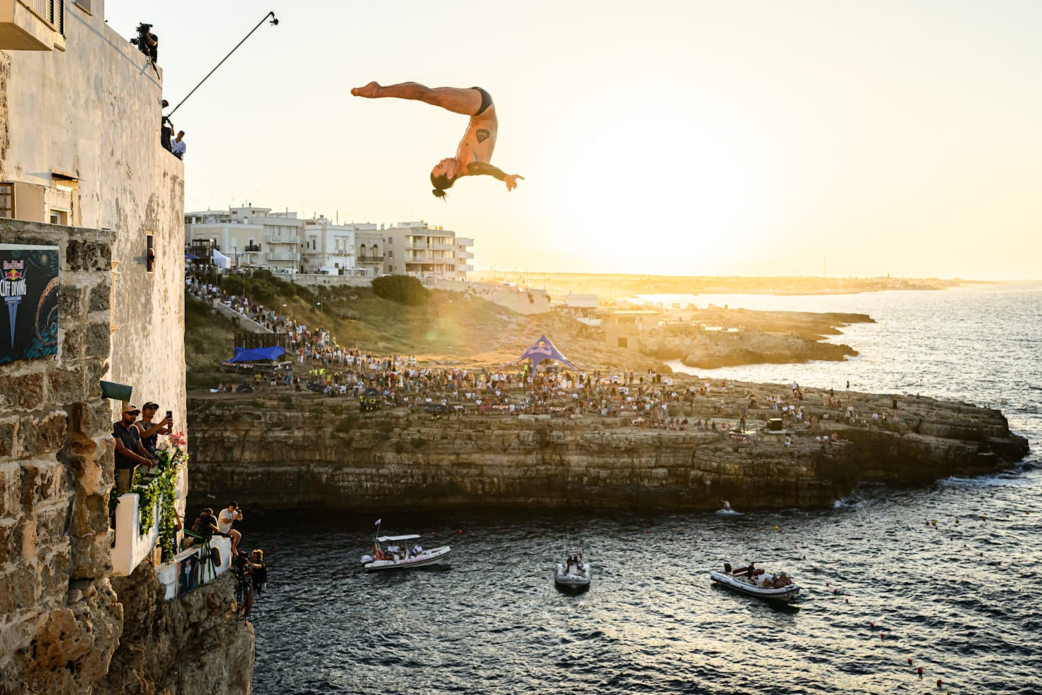 cliff diving reaction