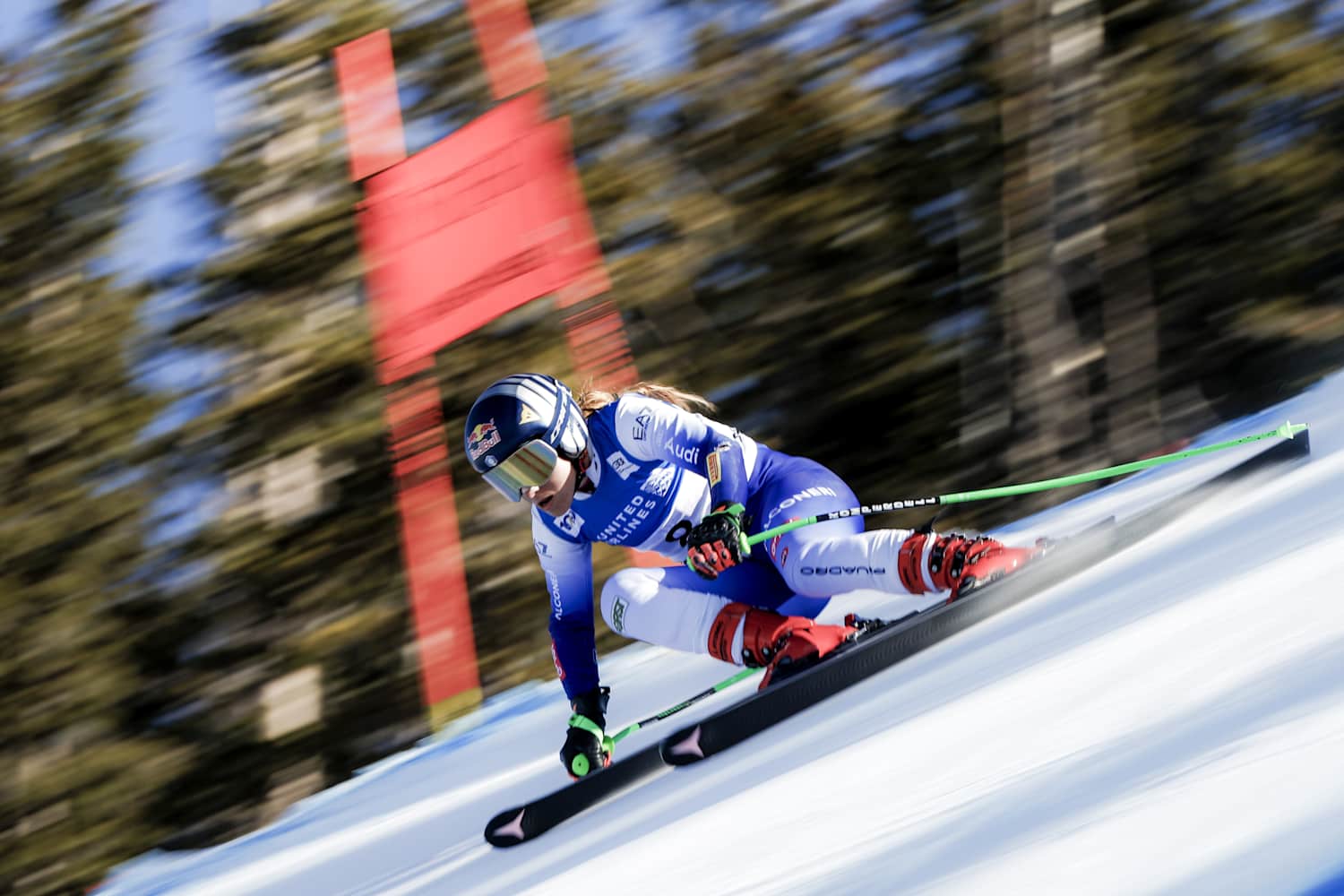 alpine skiing course