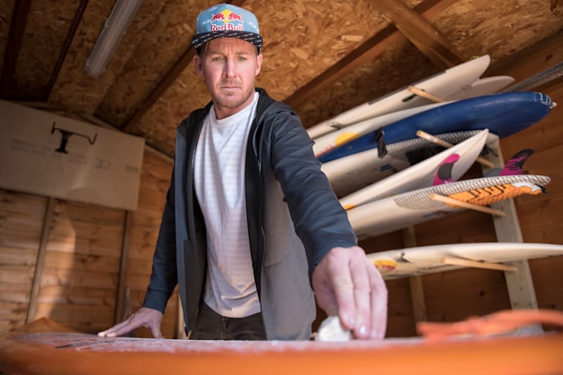 Andrew Cotton: Training routine of the big wave surfer