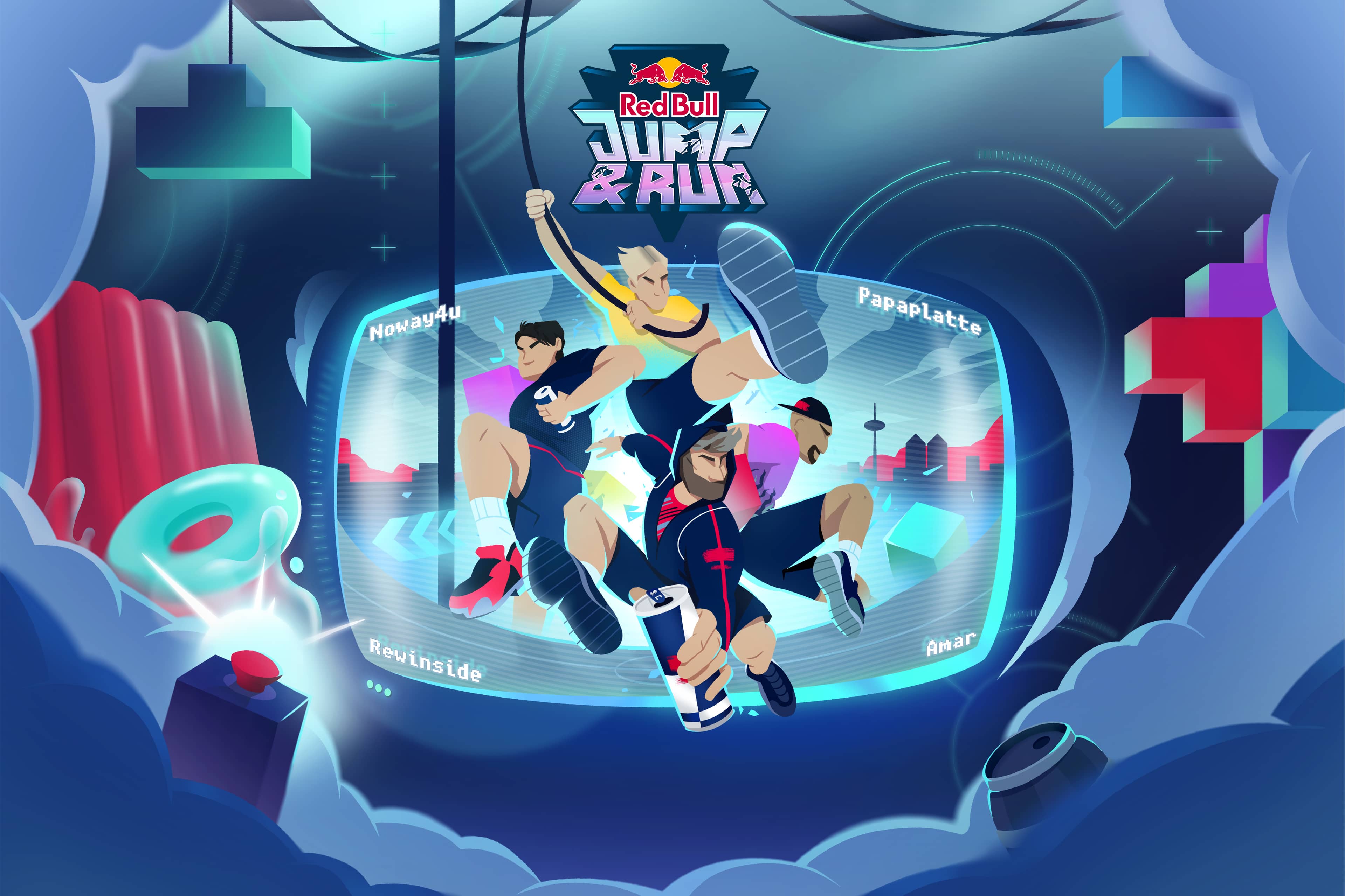 Red Bull Jump & Run: Explainer Clip