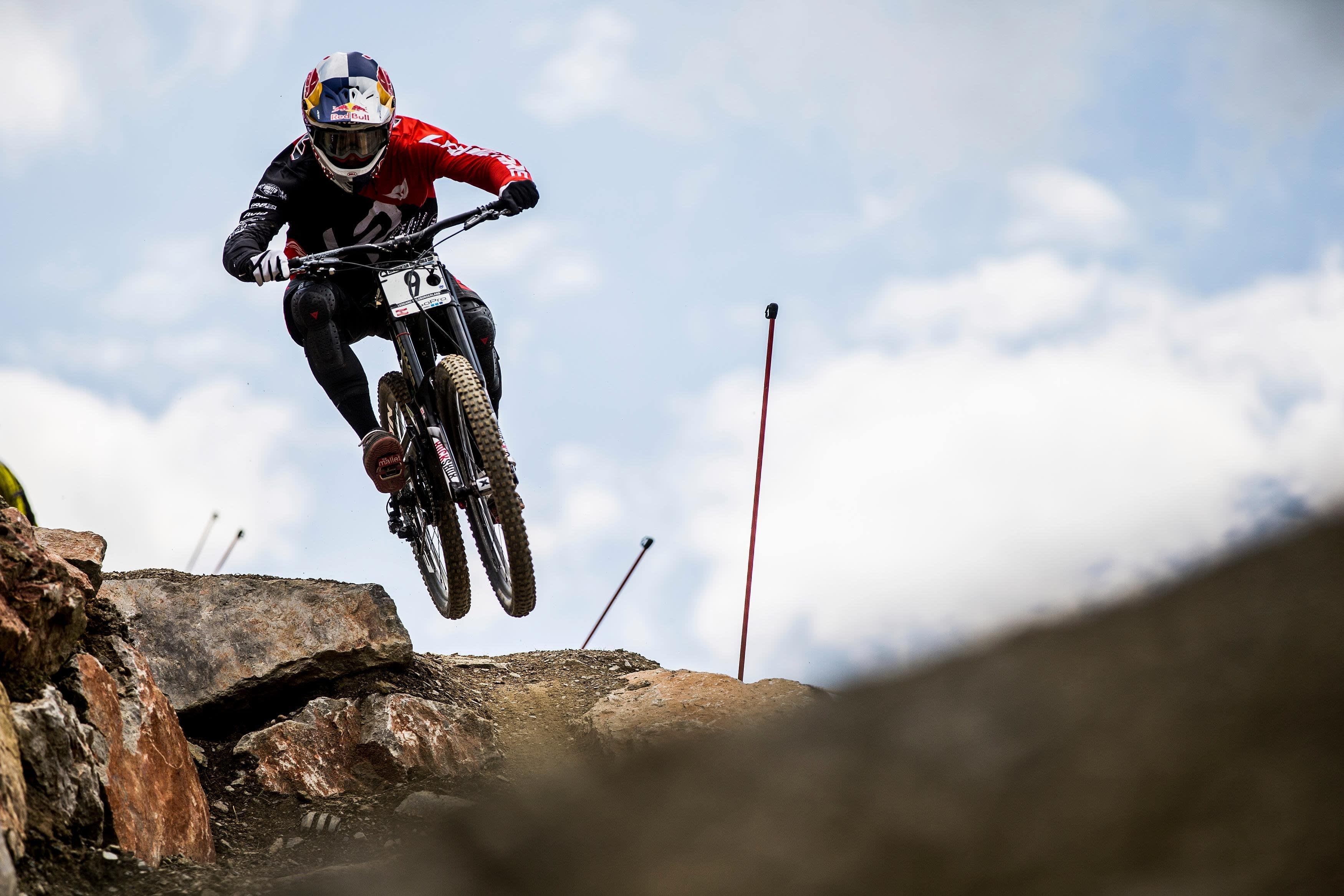 Loïc Bruni VTT Desente Leogang Coupe Monde