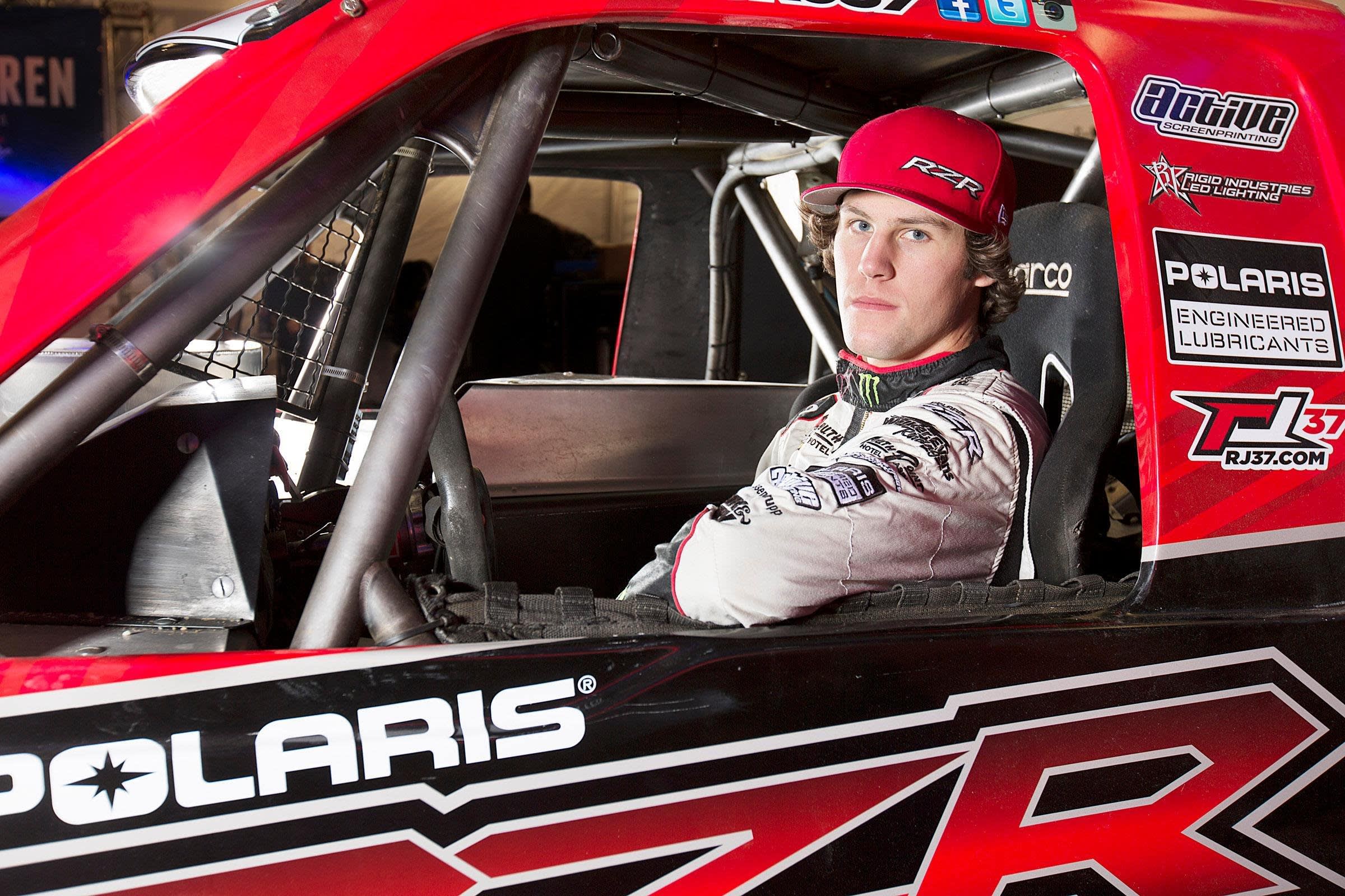 The championship drivers of Red Bull Frozen Rush 2016