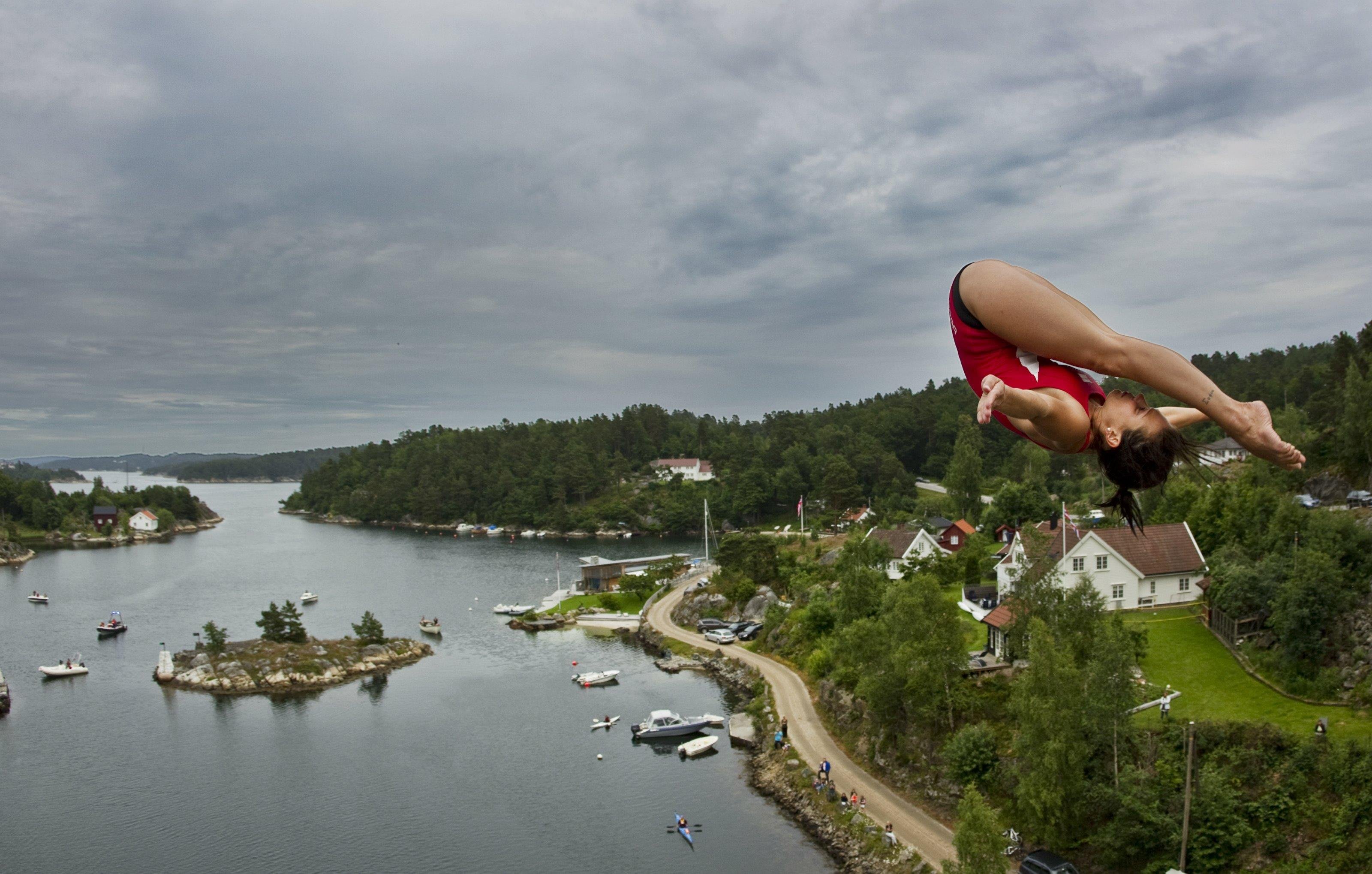 Les femmes participeront aux Red Bull Cliff Diving