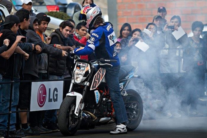 Aaron Colton a 3600 Mts de altura