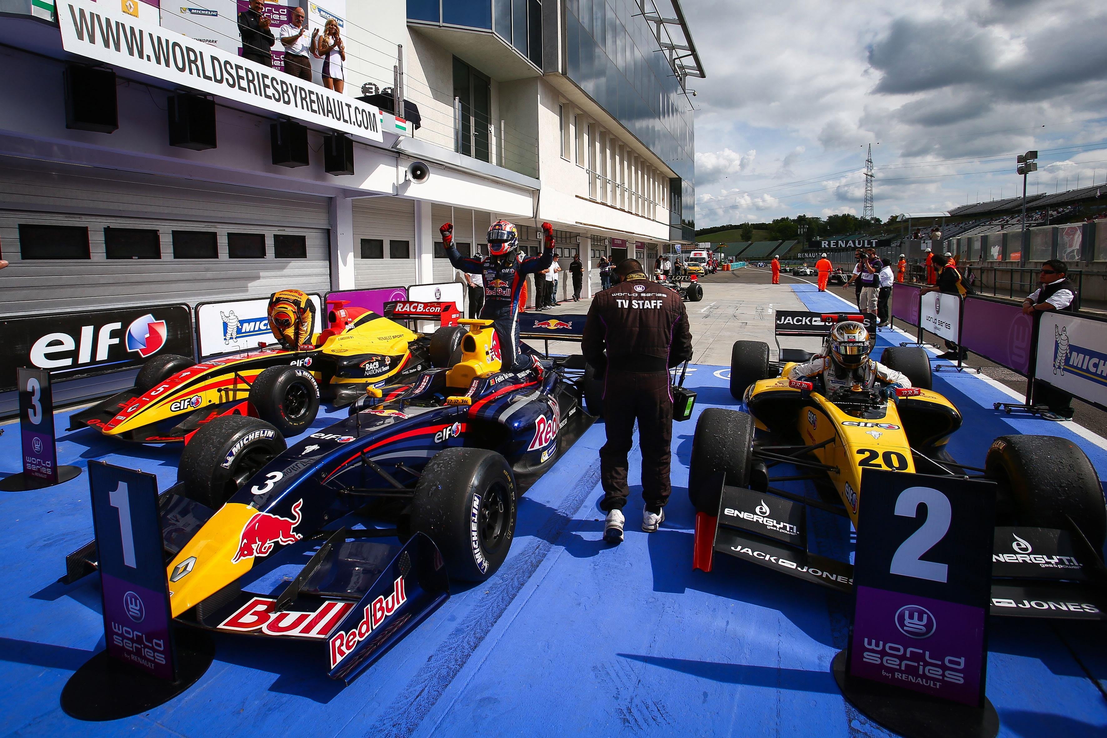 Red Bull Junior Team making a splash