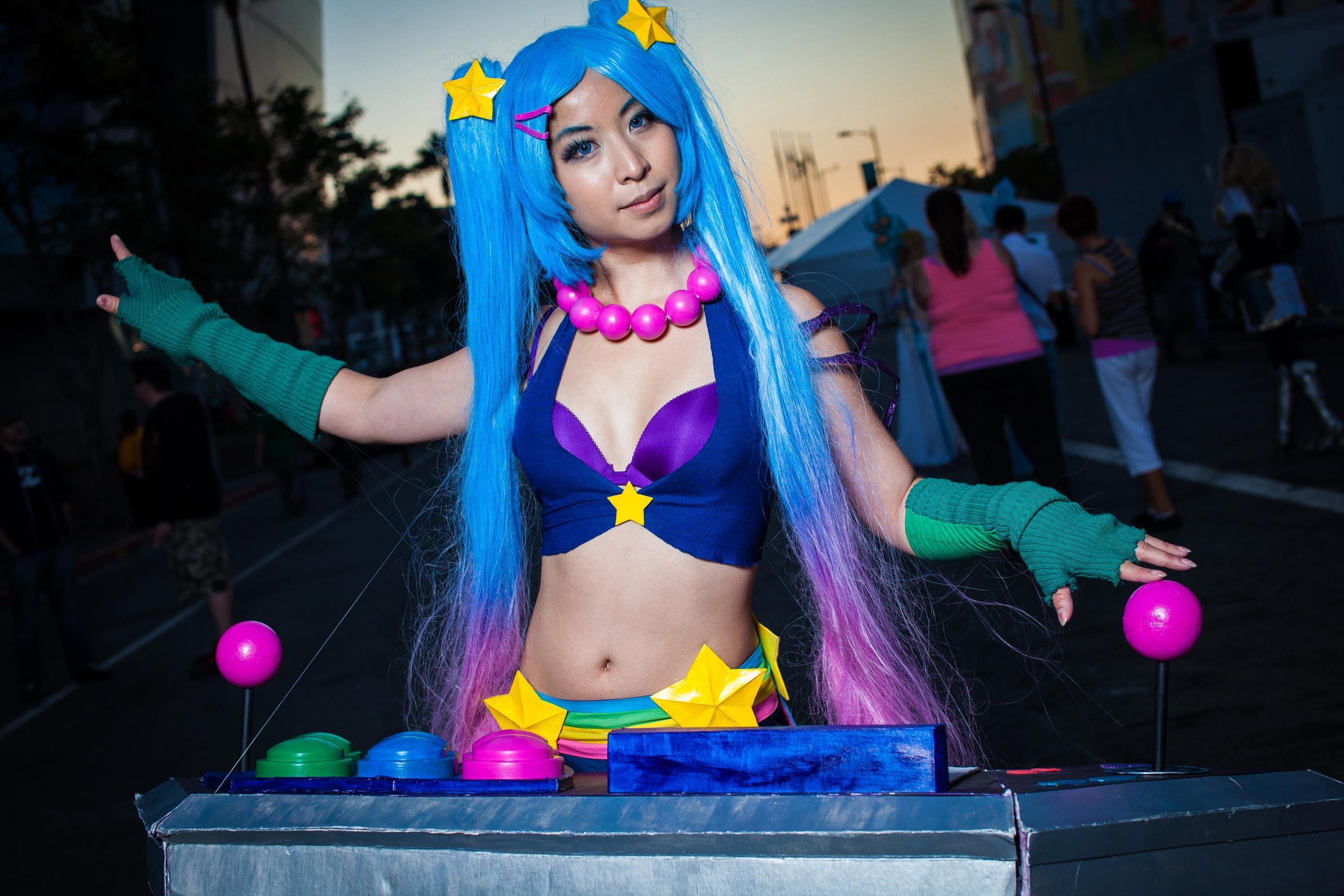 Arcade Sona Lol Cosplay