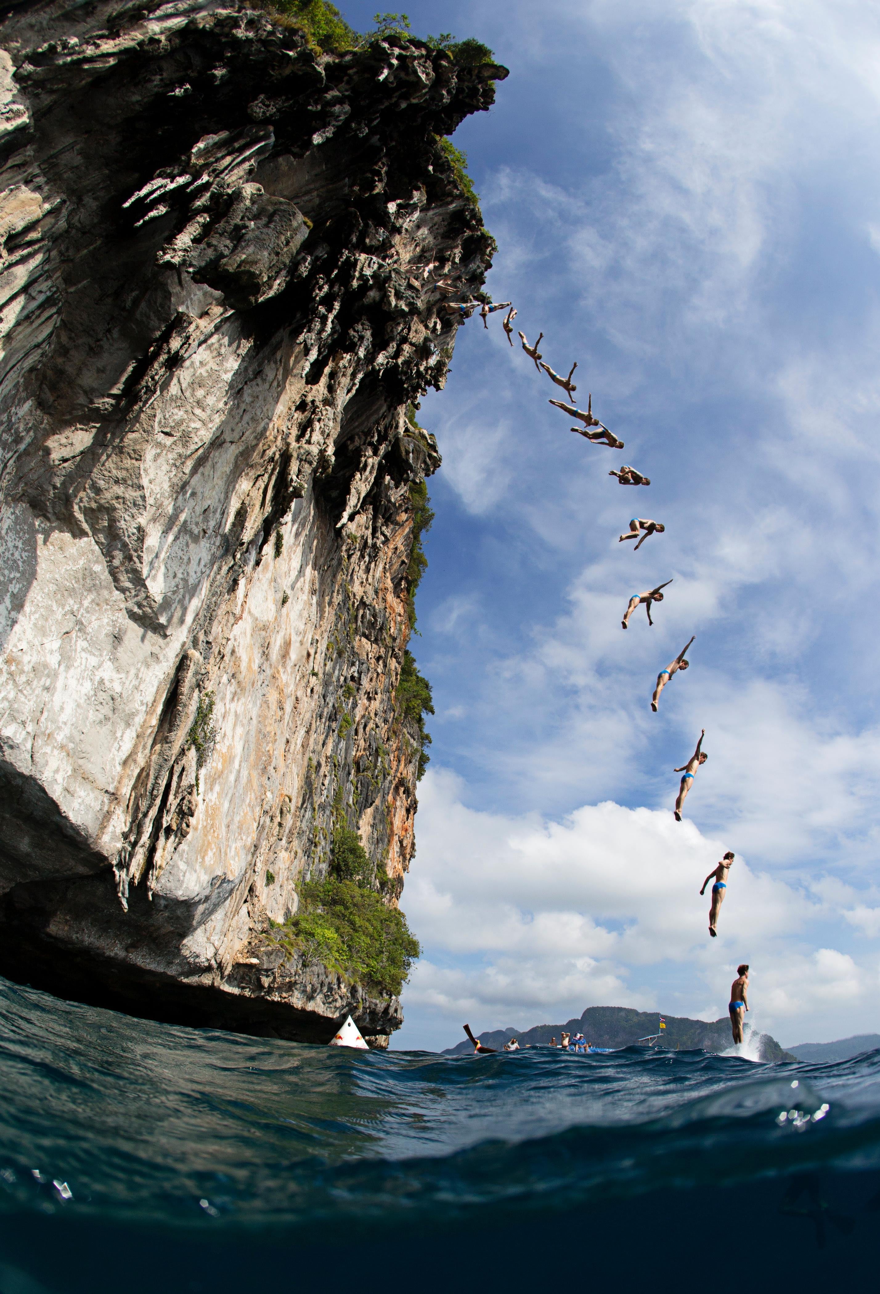 Les plus belles photos du Red Bull Cliff Diving 20