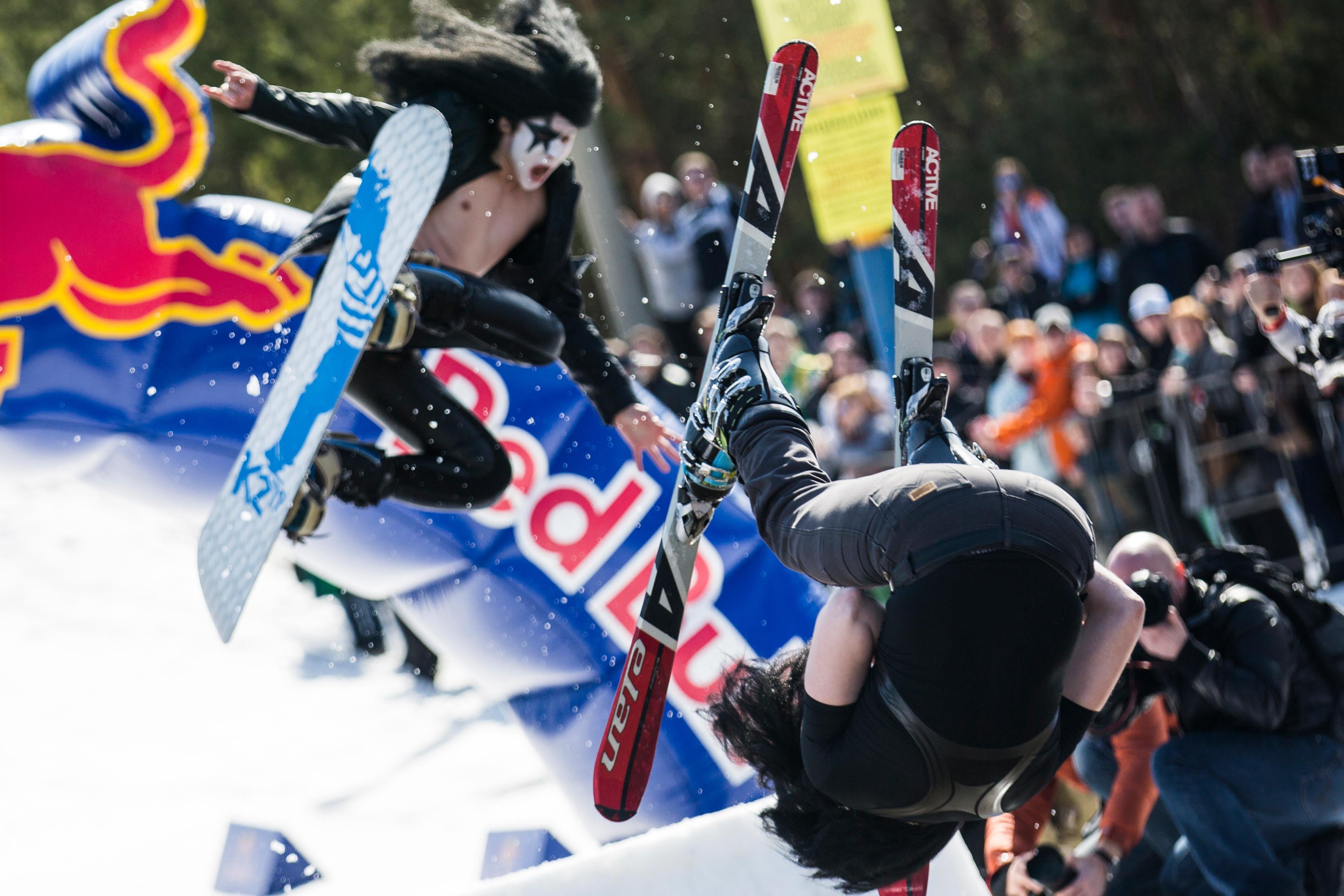 Как выбирались костюмы для Red Bull Jump & Freeze?