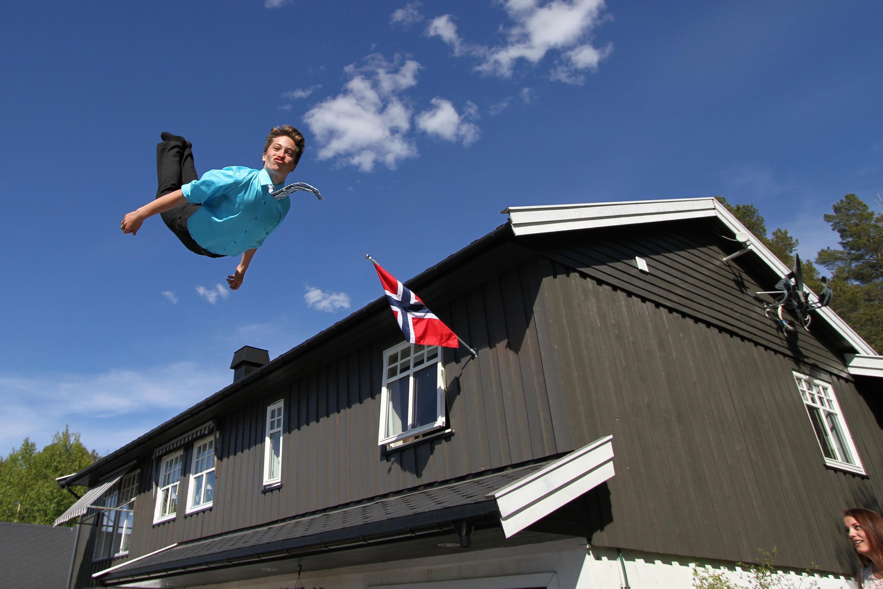 A day in the life of snowboarder Marcus Kleveland