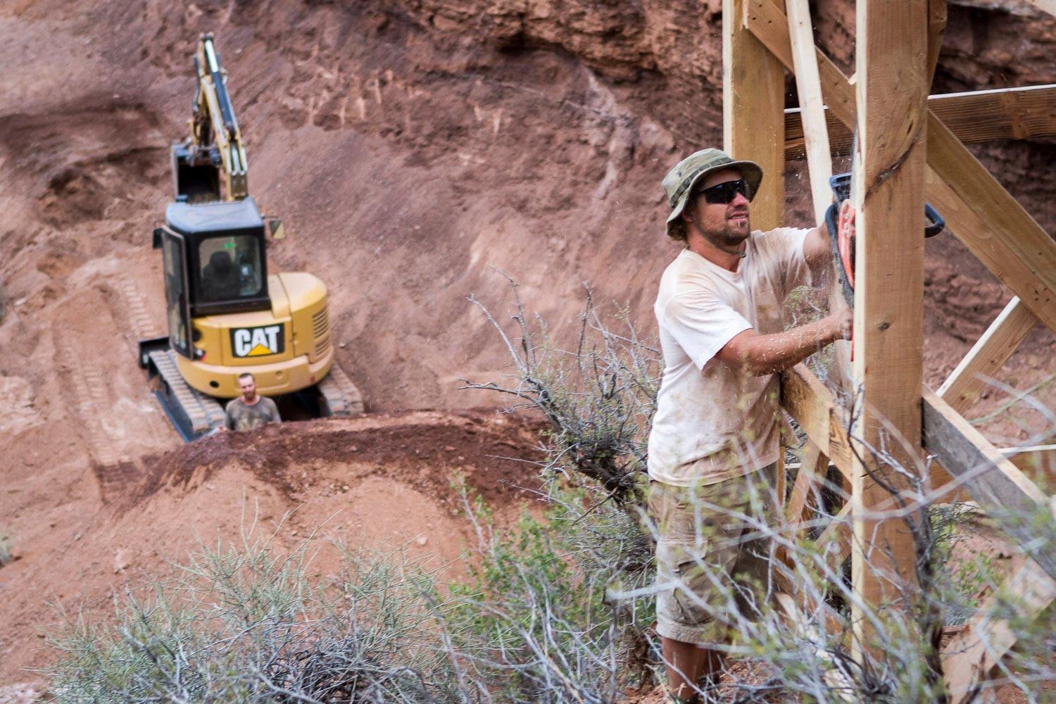 Red Bull Rampage: Der Bau des GoPro Step-Down