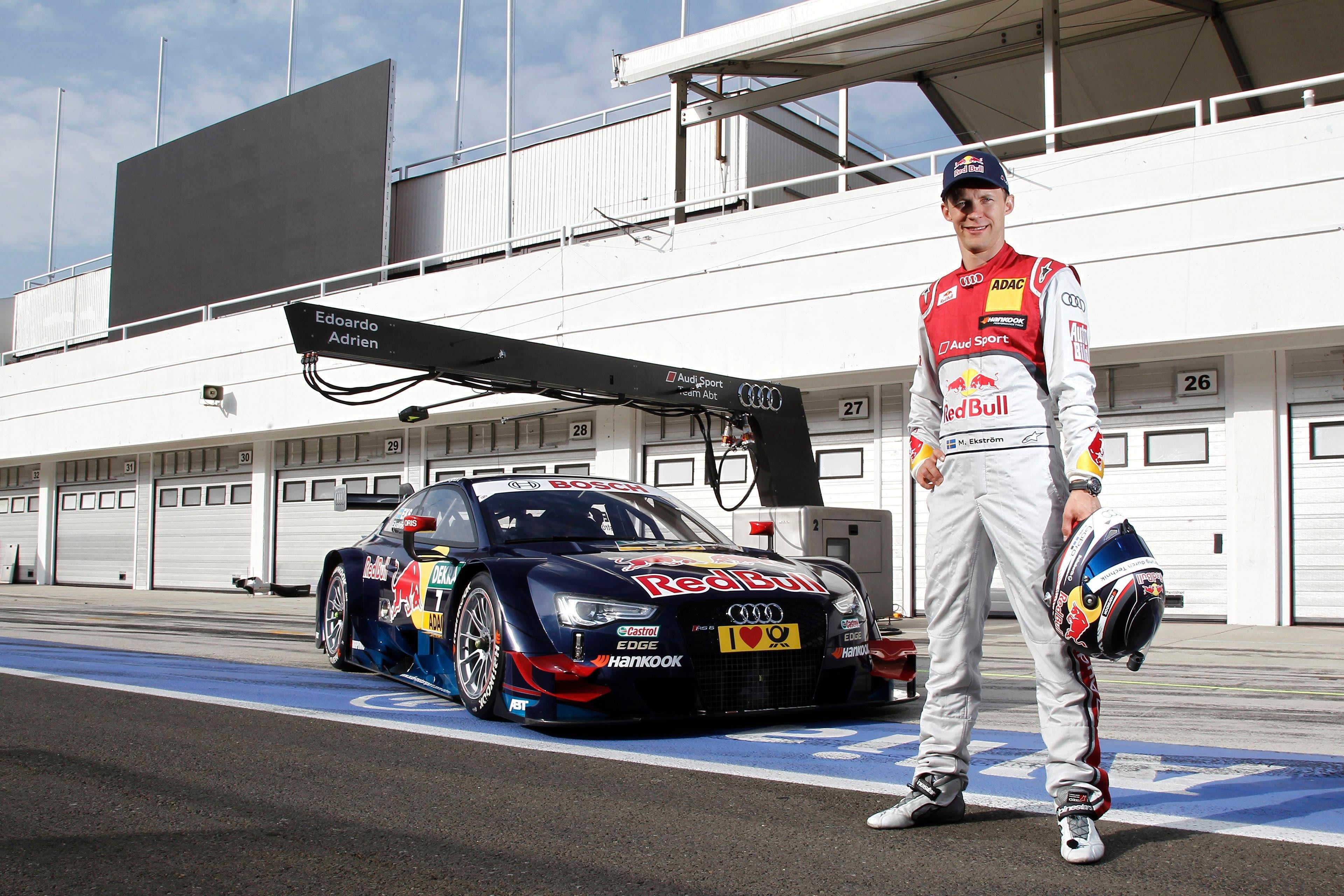 Audi DTM und WRX Fahrer Mattias Ekström interview