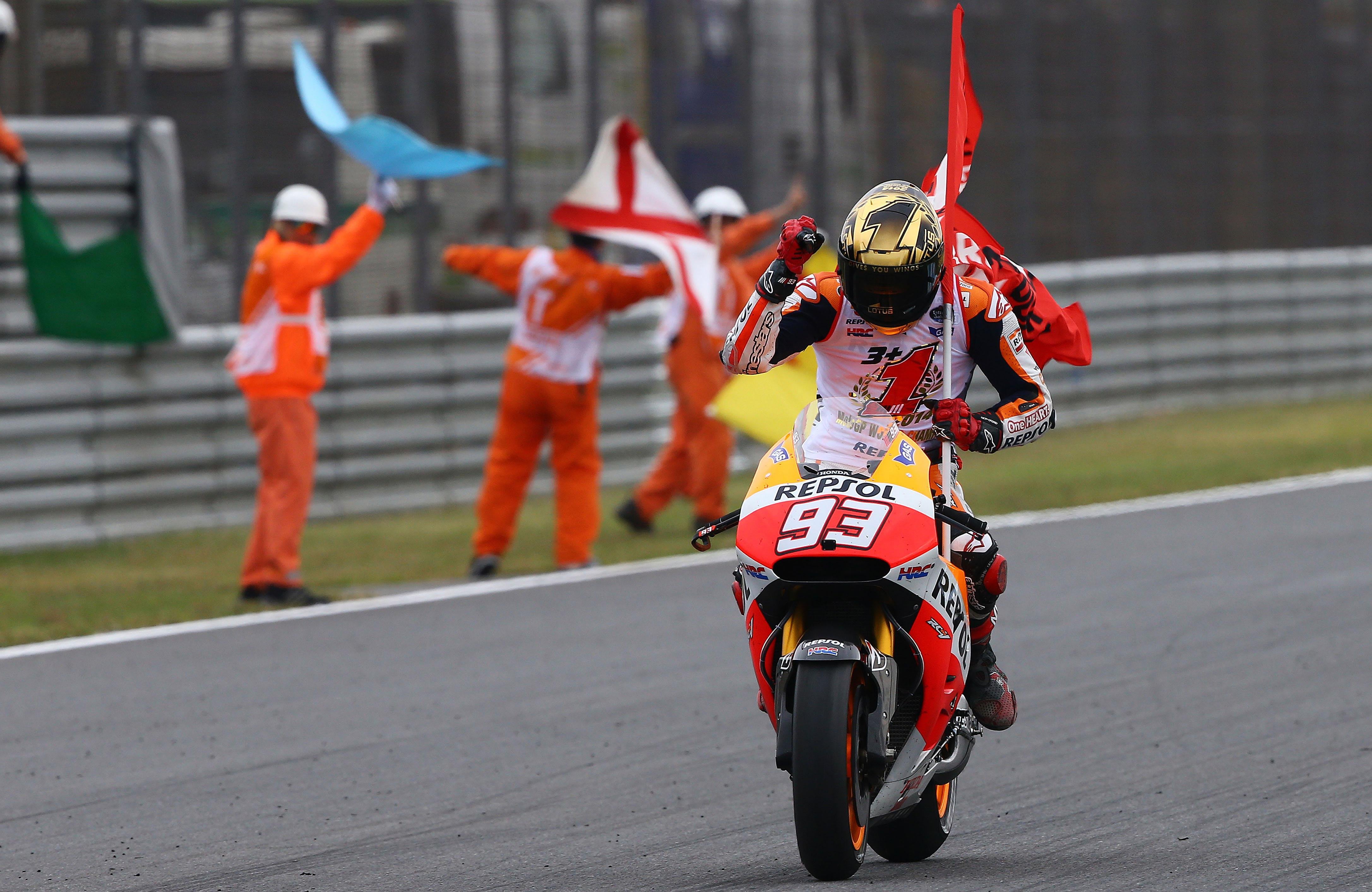 MotoGP Japón 2014: Marc Márquez campeón del mundo