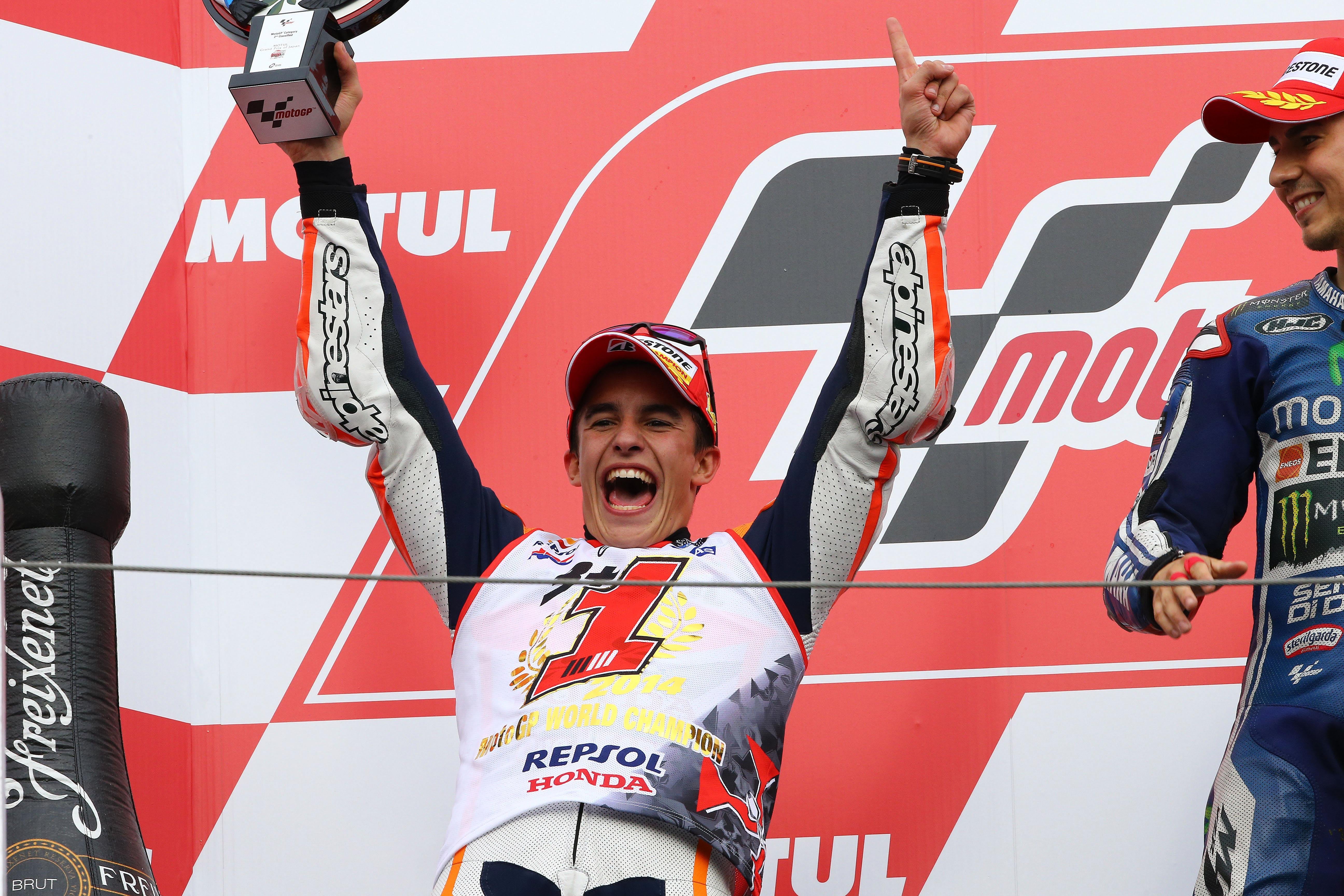 MotoGP Japón 2014: Marc Márquez campeón del mundo