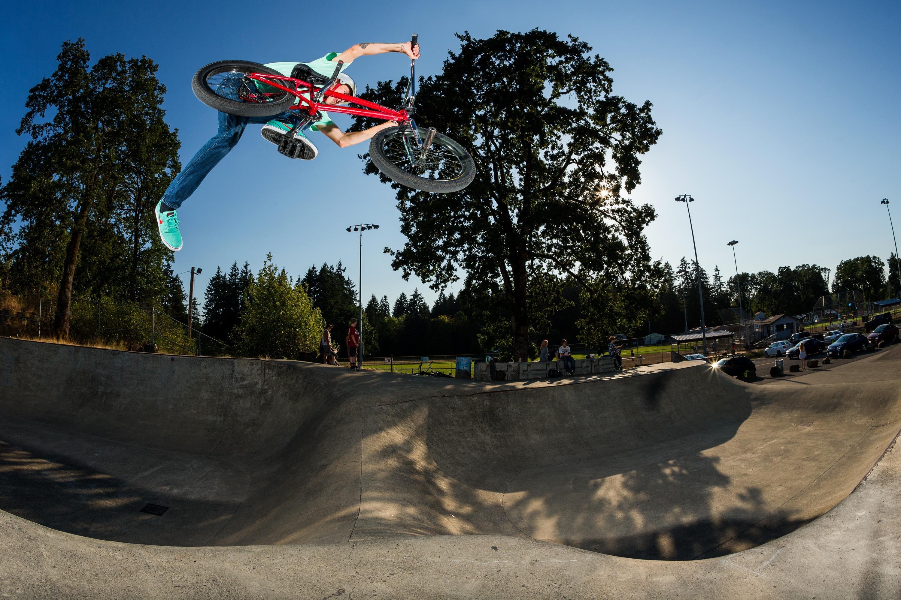 Im Paradies aus Beton Rob Dolecki BMX Park Portland