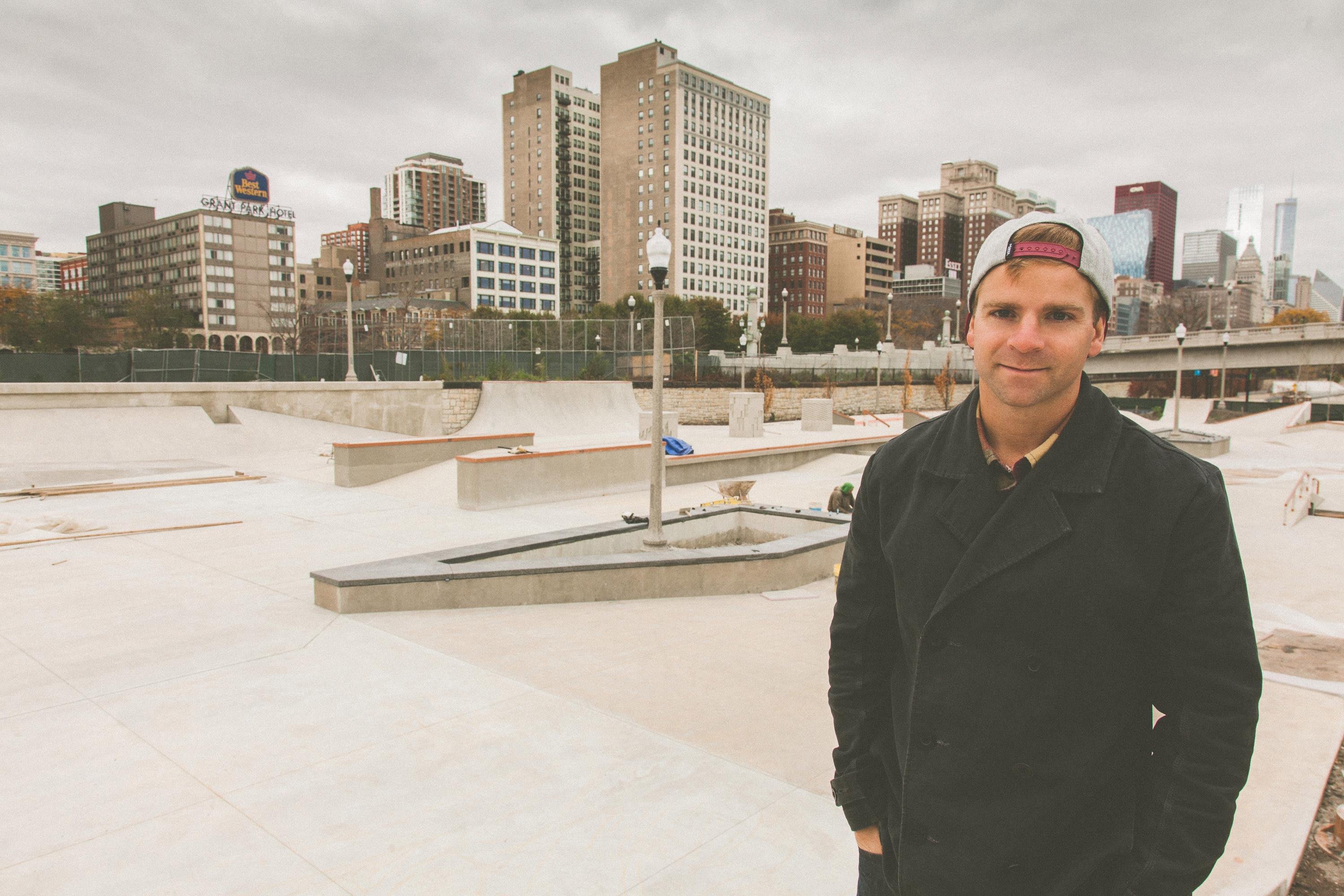 Brian Kachinsky explica cómo se construye un skate park