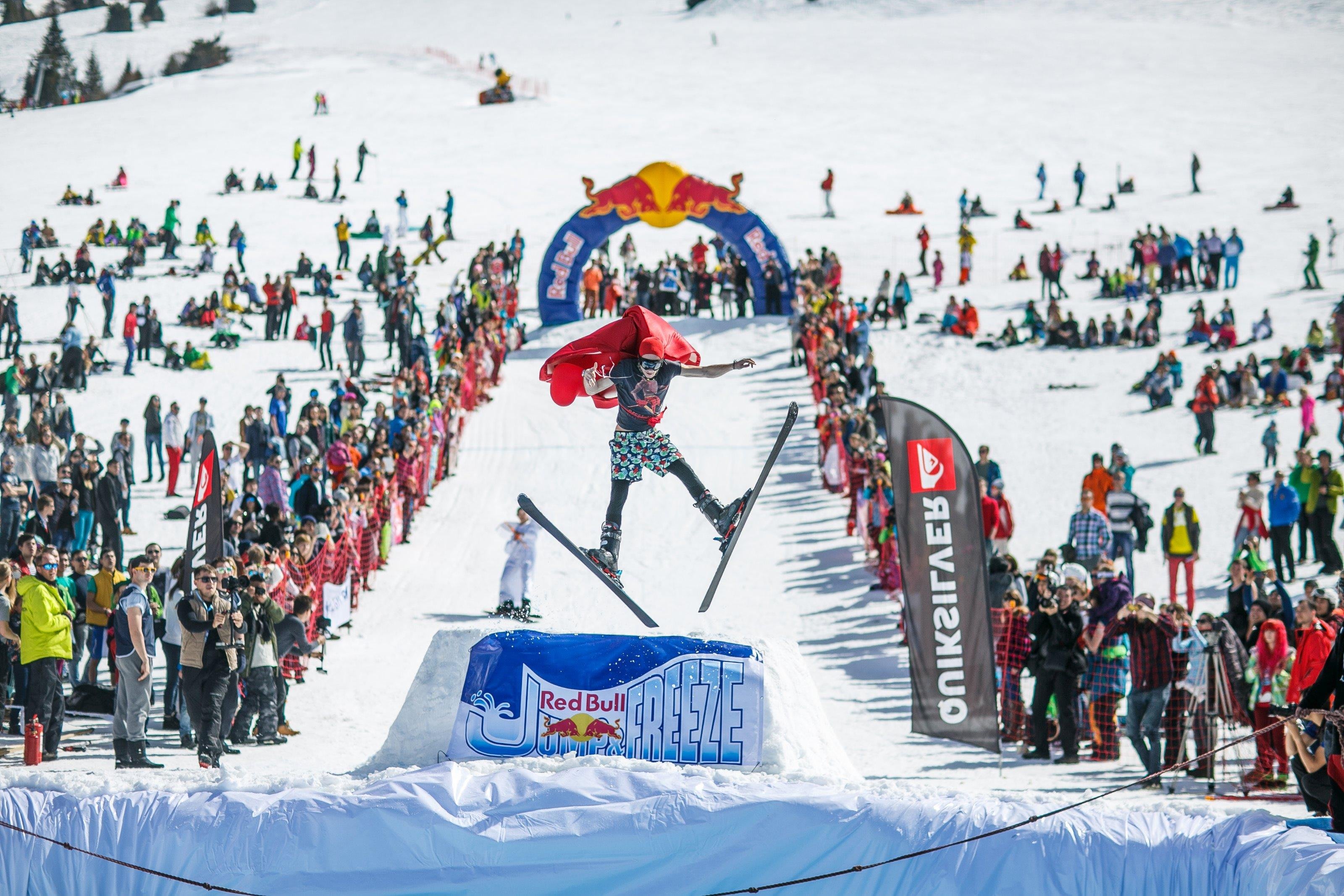 Red Bull Jump & Freeze в России, Санкт-Петербург 2015
