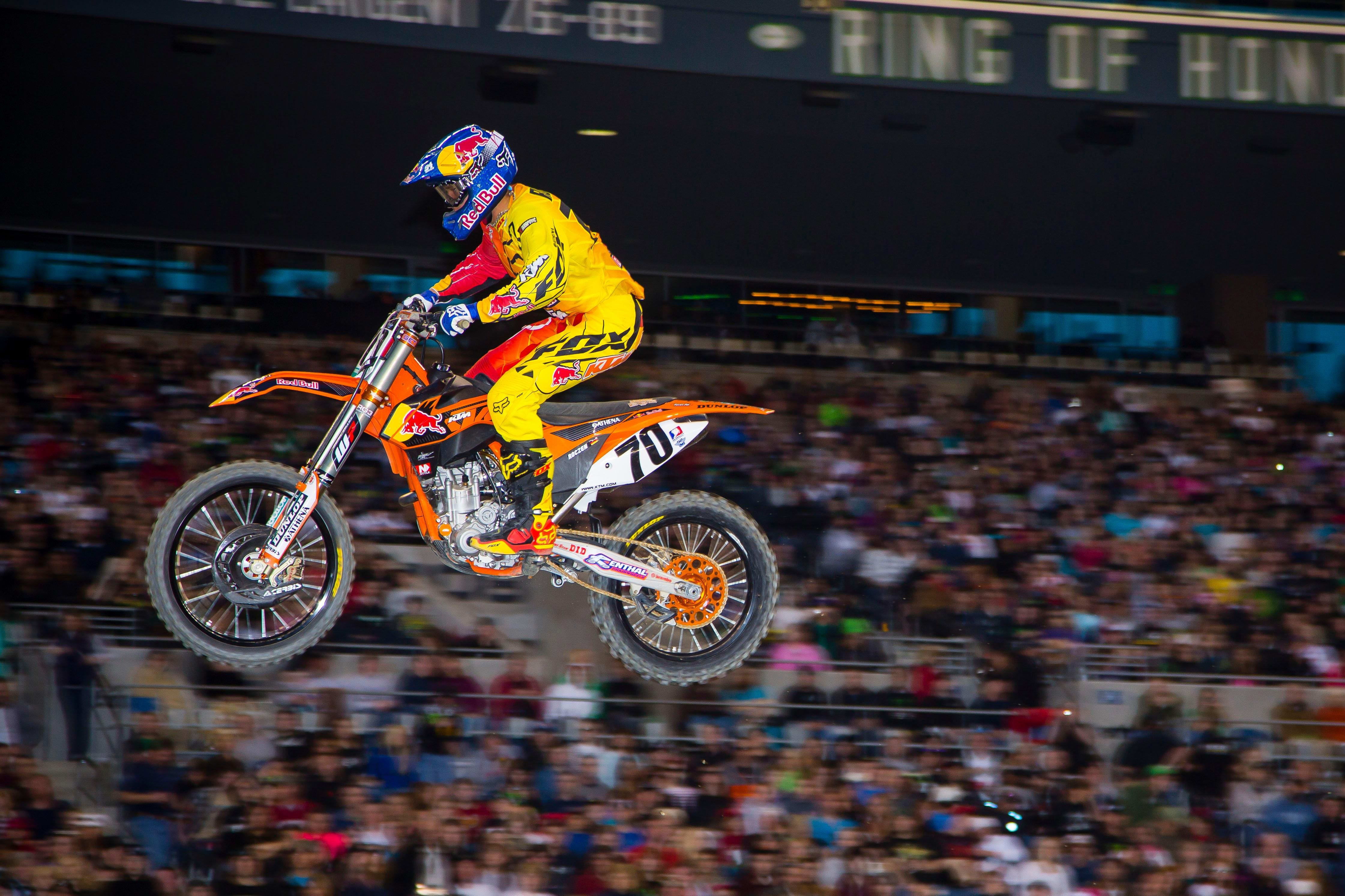 The Greatest 450 SX Rides By 250 Riders