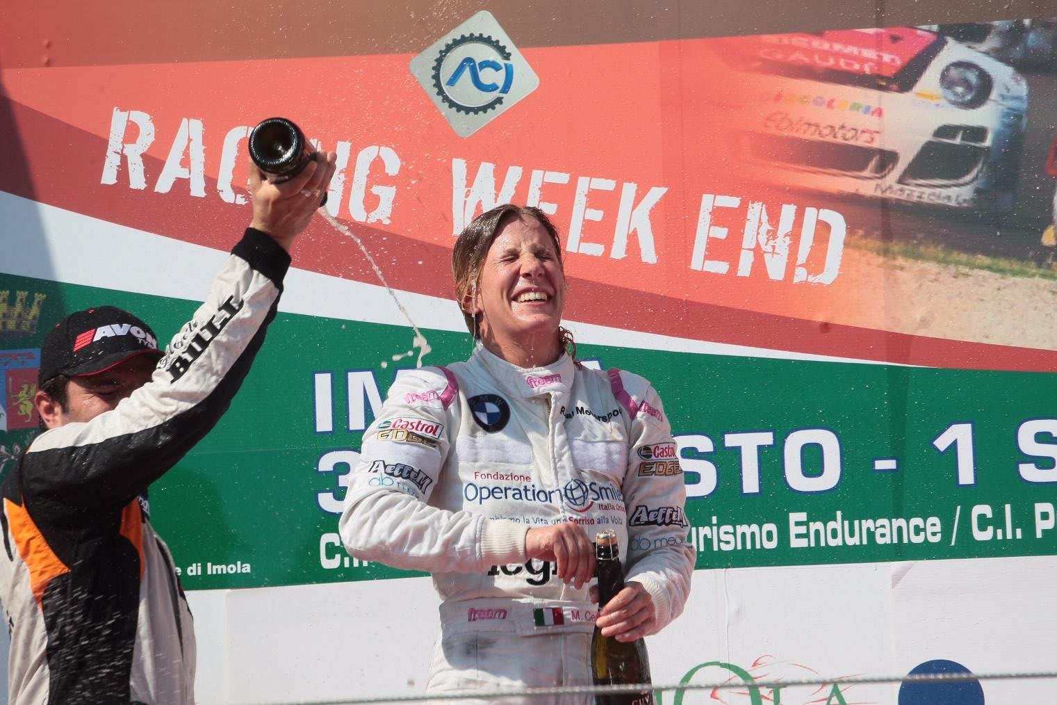 Michela Cerruti la più forte donna pilota