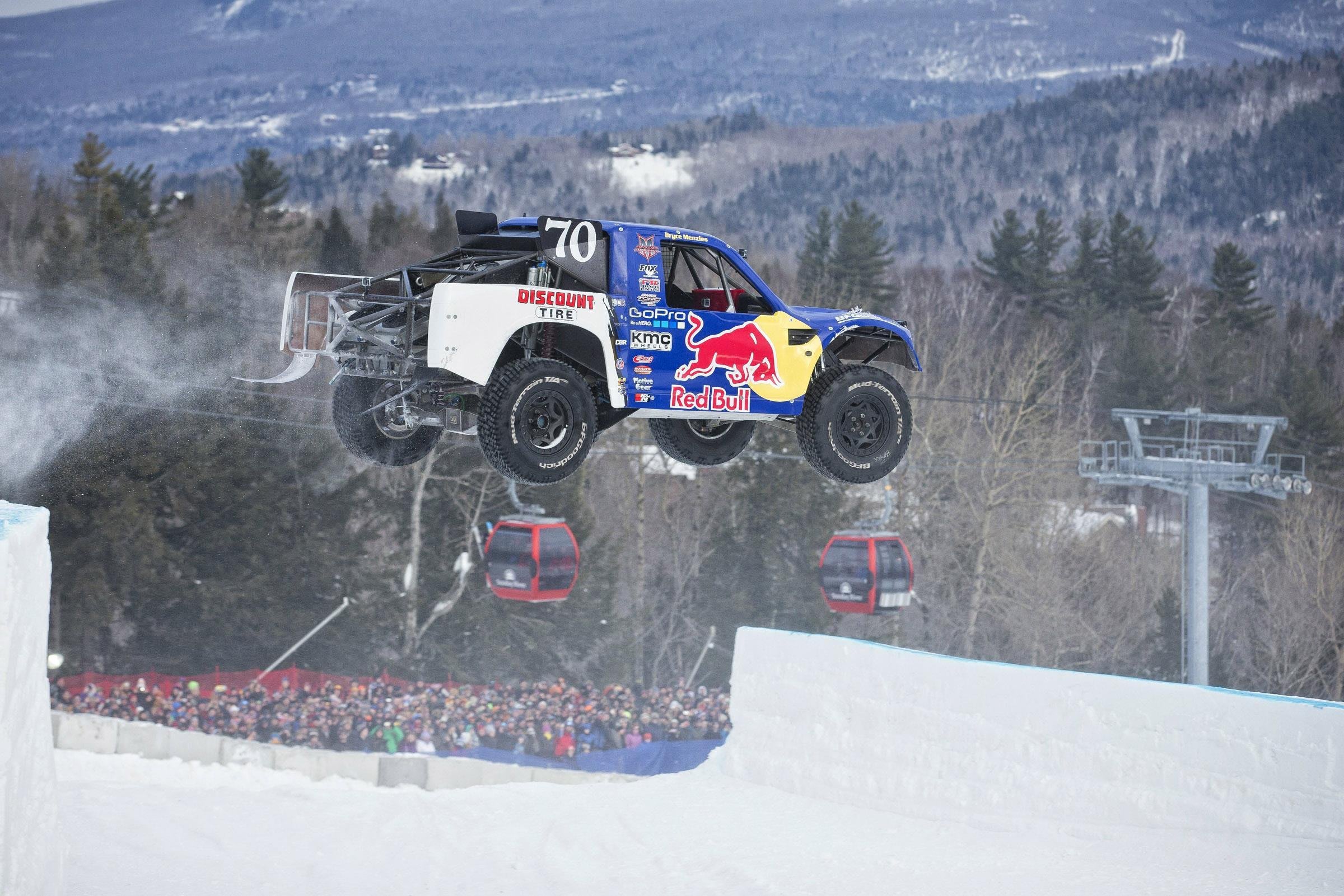 How Red Bull Frozen Rush Truck Race on Snow Has Evolved