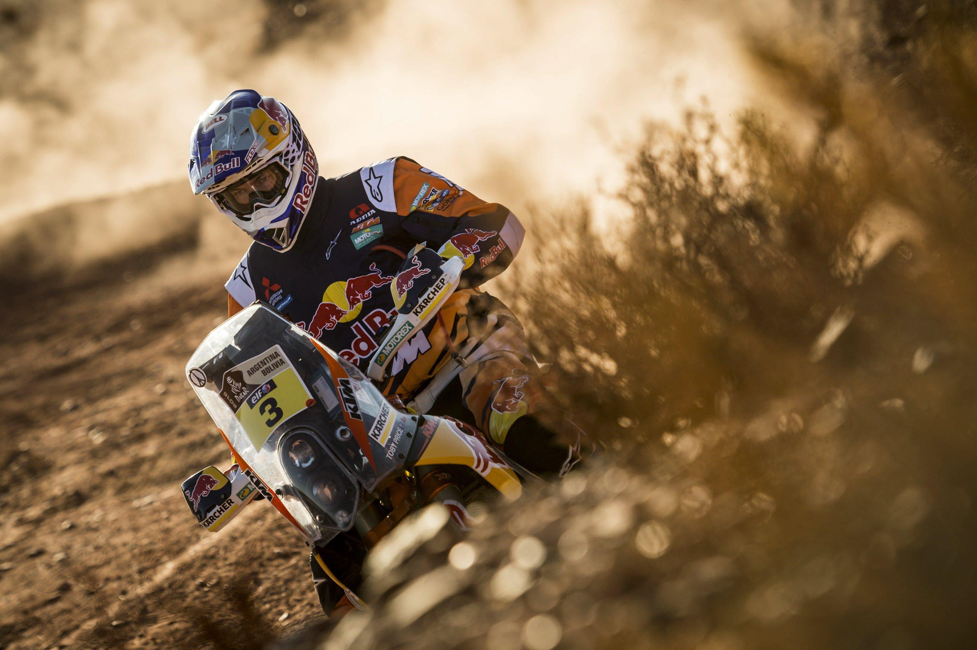 Dakar Rally 2016 Motorcycle Winner Toby Price Interview